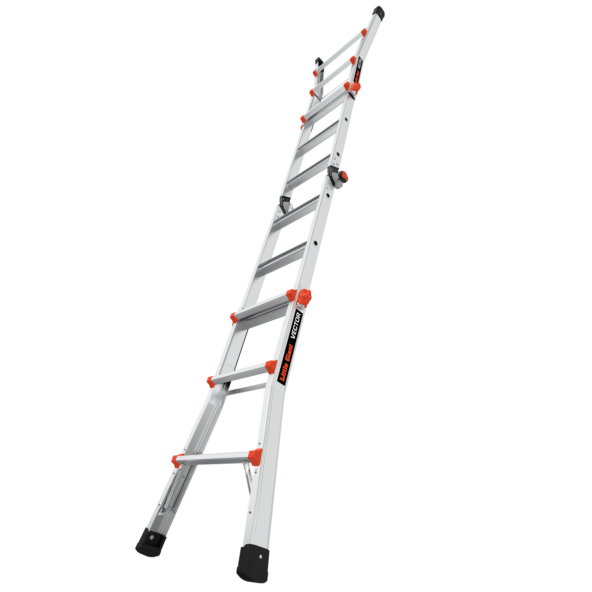 Little Giant Ladder VECTOR Multi-Position Aluminum Ladder, 13ft., Model ...