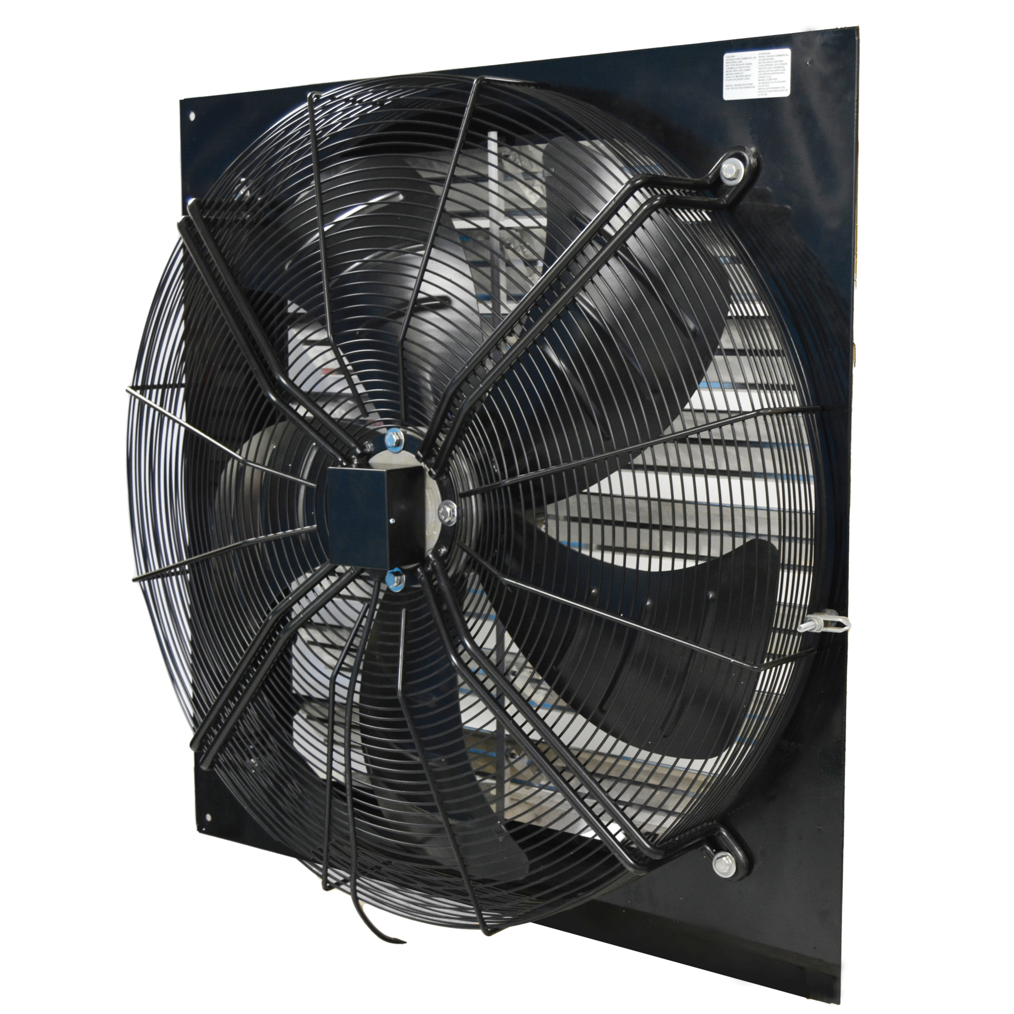Canarm, 30in. EXHAUST SHUTTER FAN, 1/2 HP, 115V, 2 SPEED, Drive Type ...