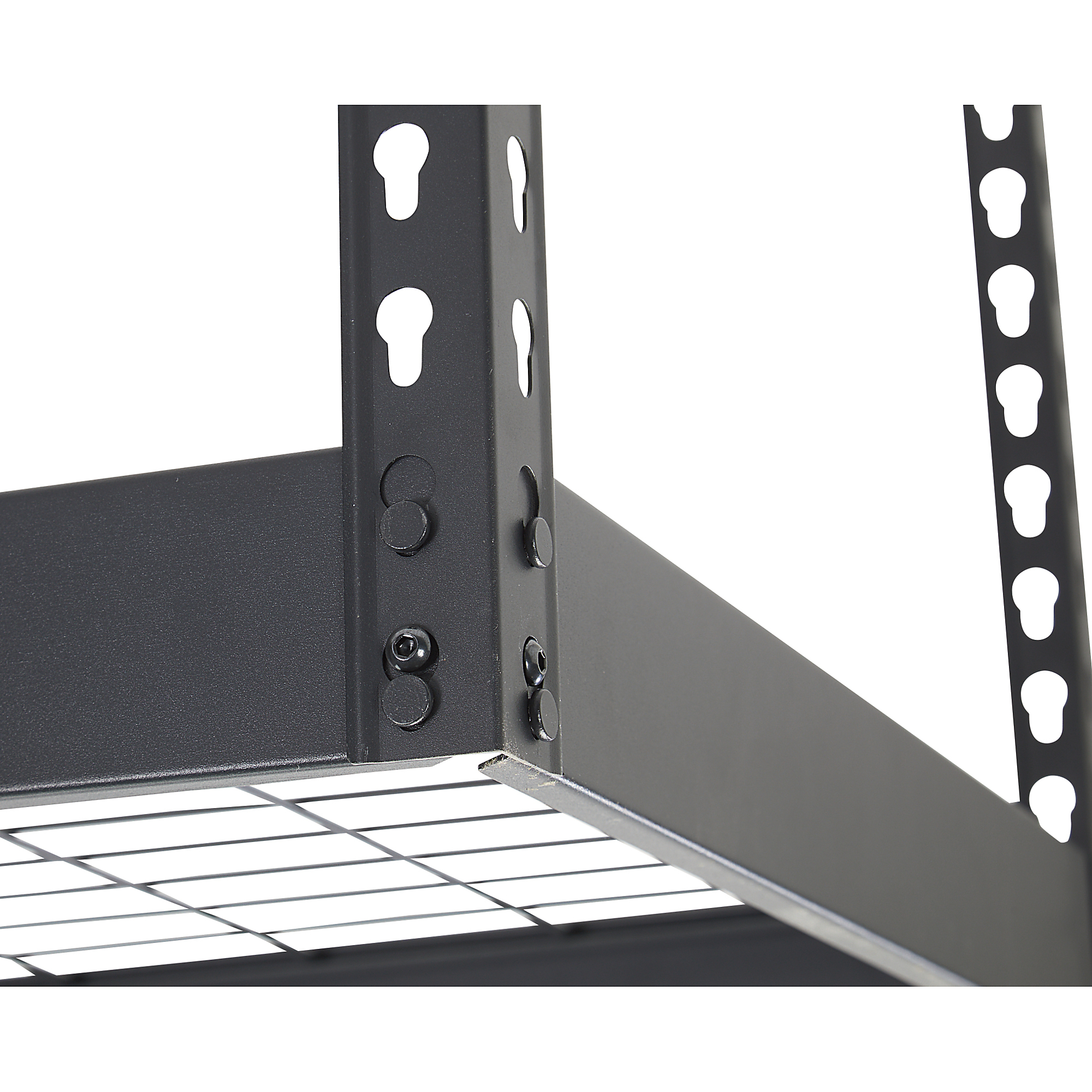 Klutch Garage Overhead + Wall Storage Rack with Adjustable Height, 48in ...