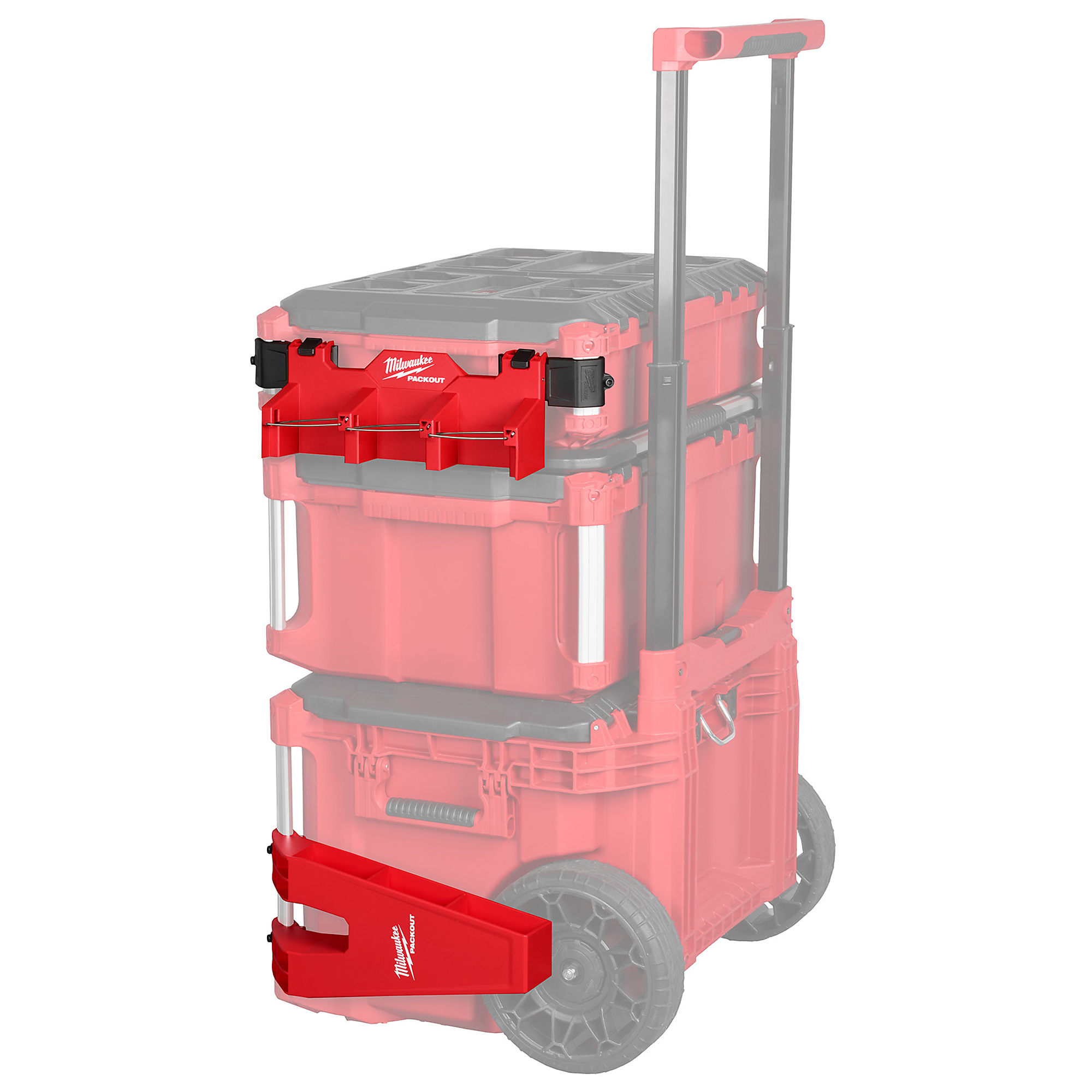Milwaukee PACKOUT™, PACKOUT Tool Box Long Tool Holder Attachment, Model ...