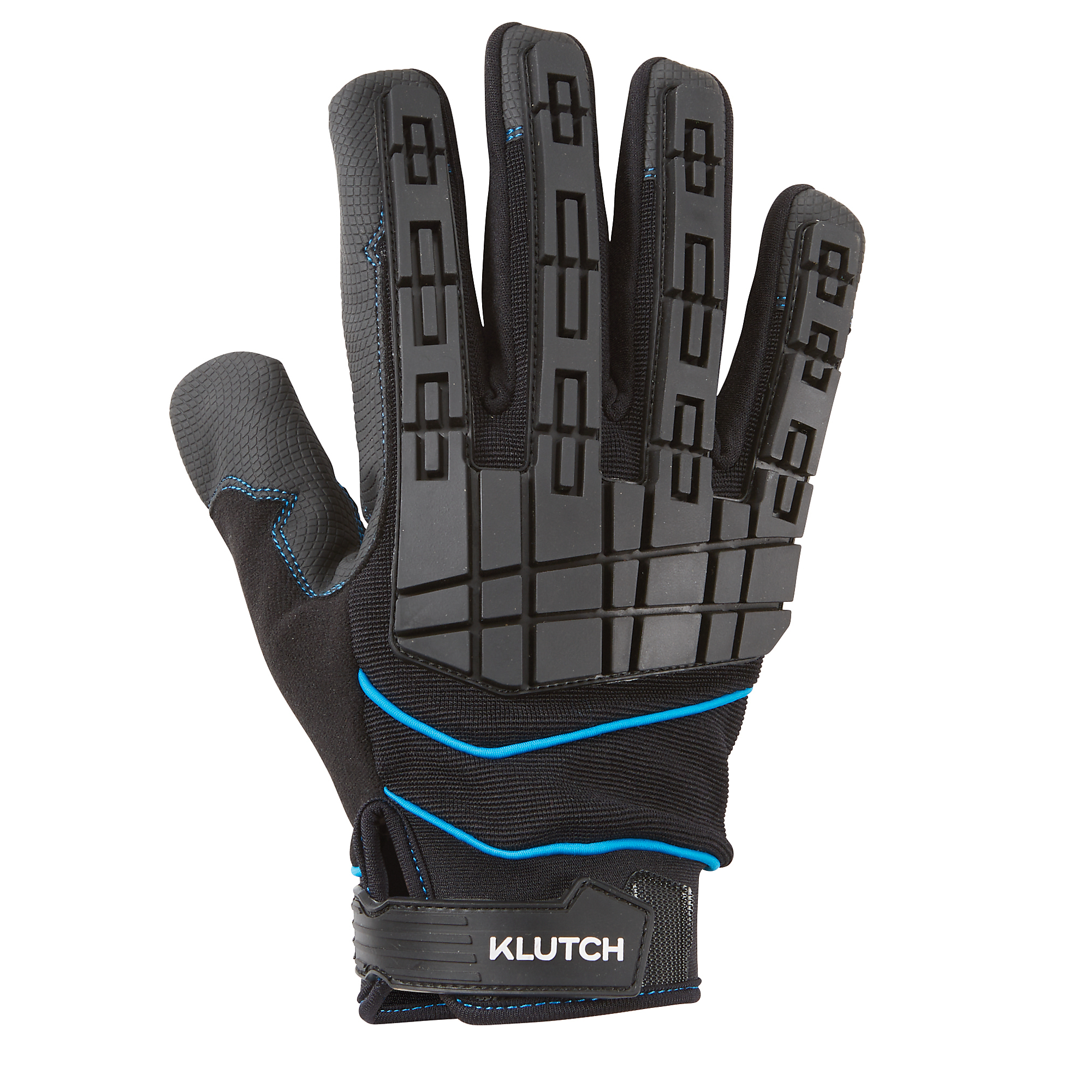Klutch Impact-Resistant Gloves, Black/Gray, 2XL | Northern Tool