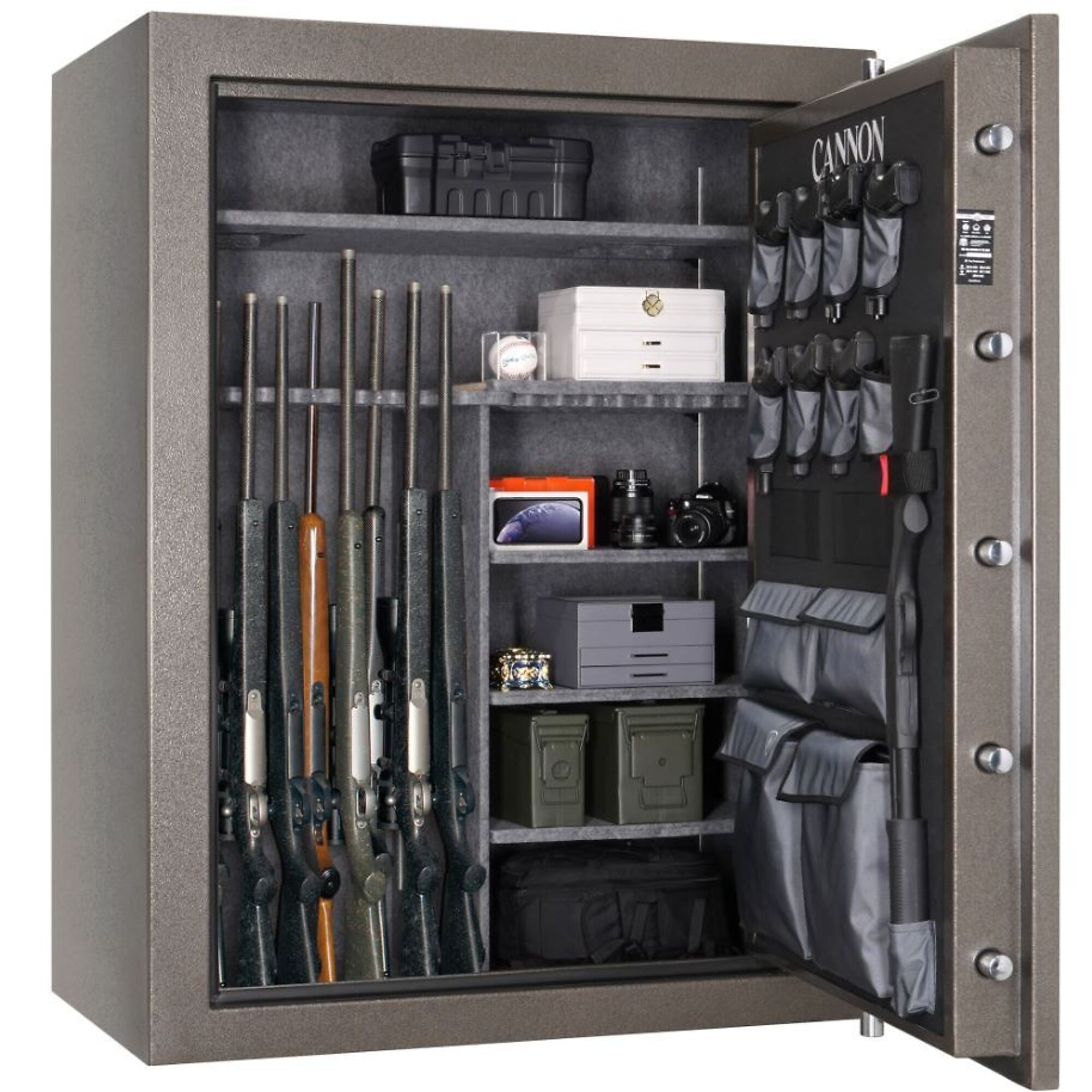 Cannon, 80 Long Gun, 60 min Fire and Water Resistant Safe, Lock Type ...