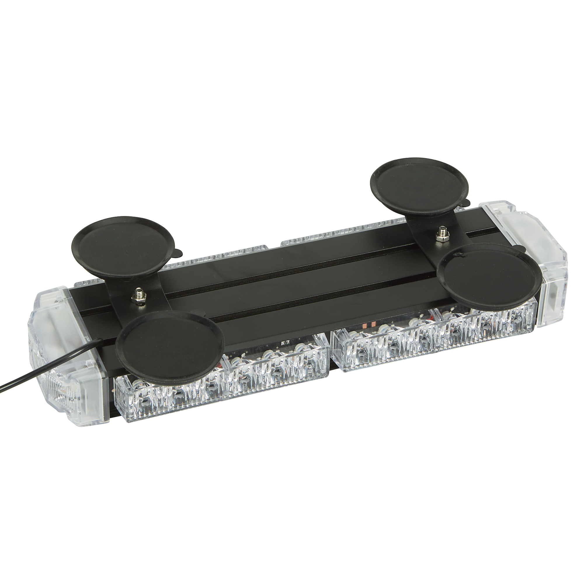 Strongway Slim LED Warning Light Bar with Magnetic Base, 15in., 30 ...