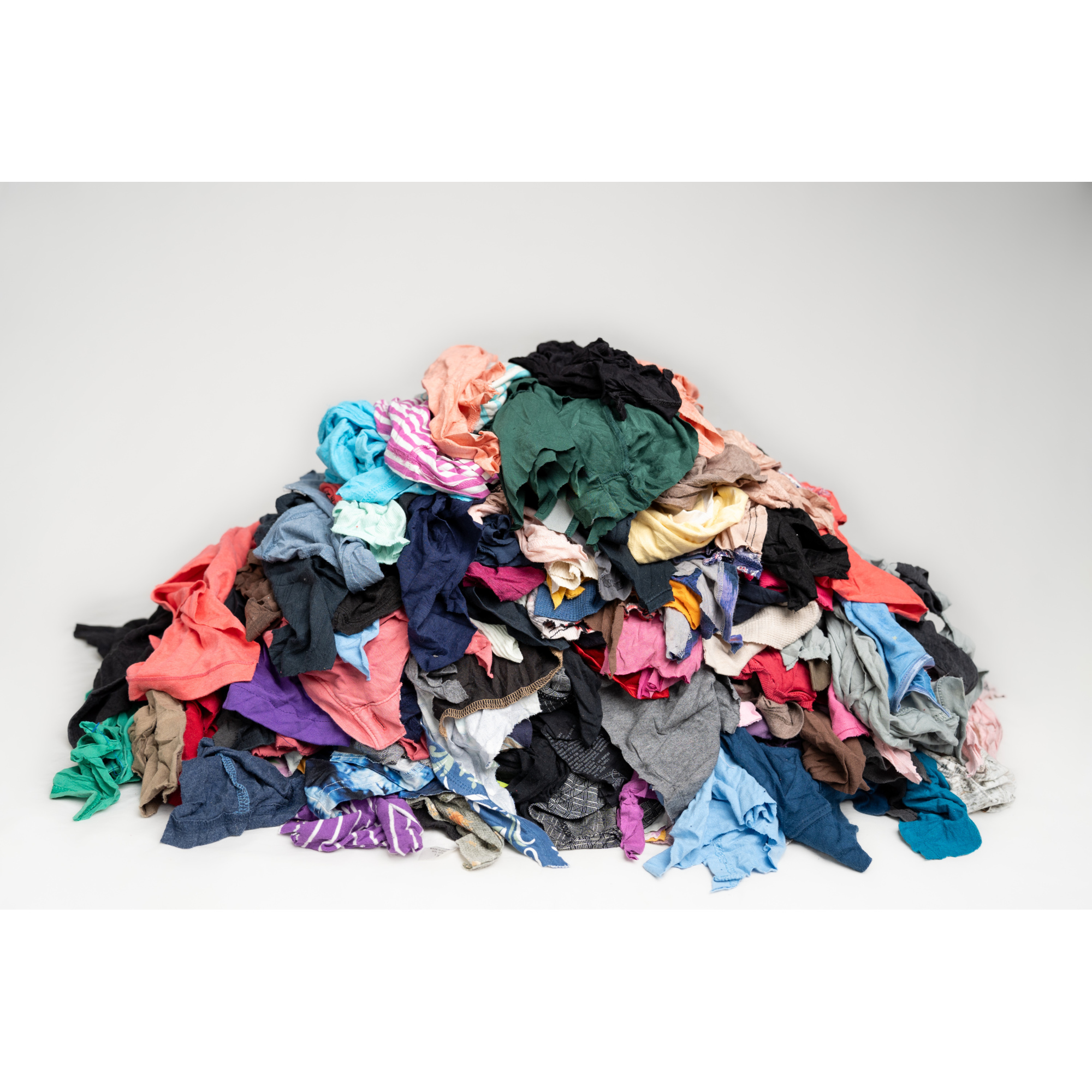 Carolina Textiles, Recycled color knit 10LB Rags, Included (qty.) 70 ...