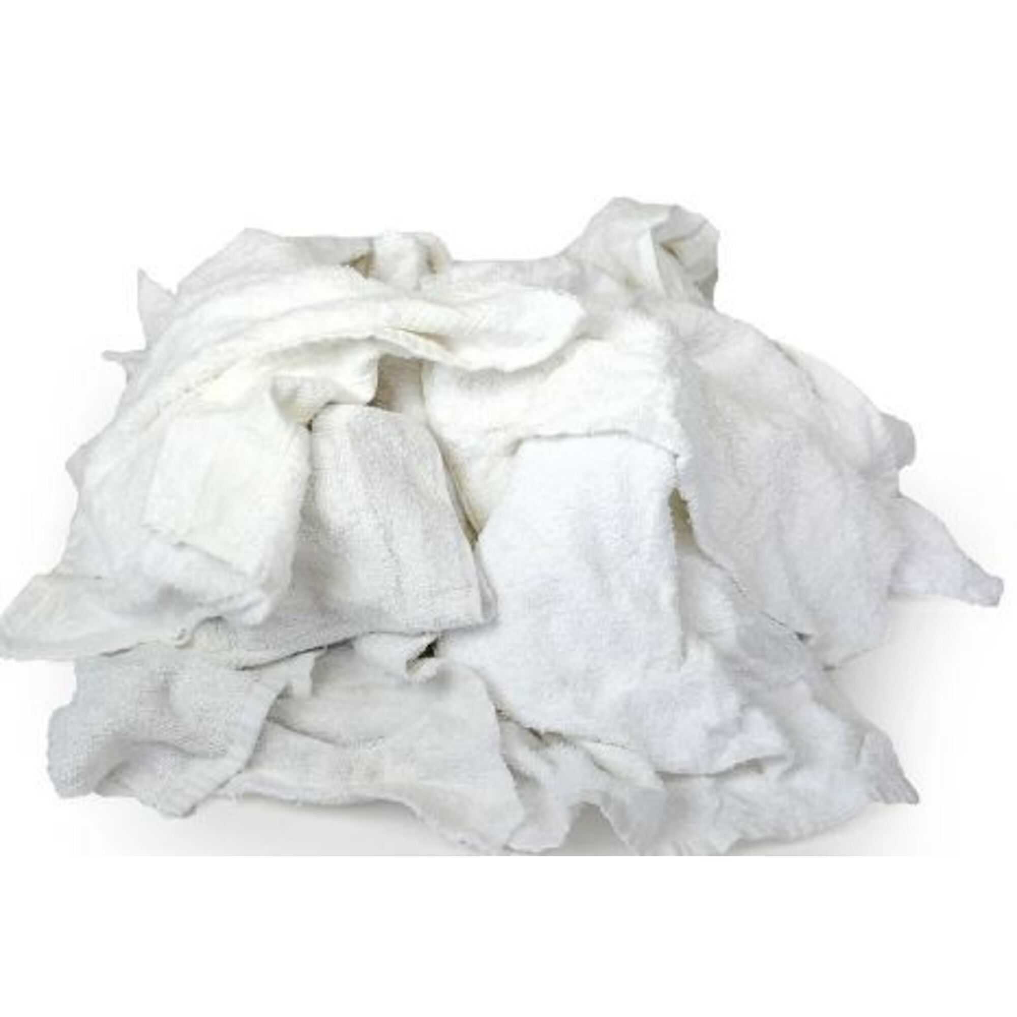 Carolina Textiles, White Terry mix 50LB Rags, Included (qty.) 250 ...