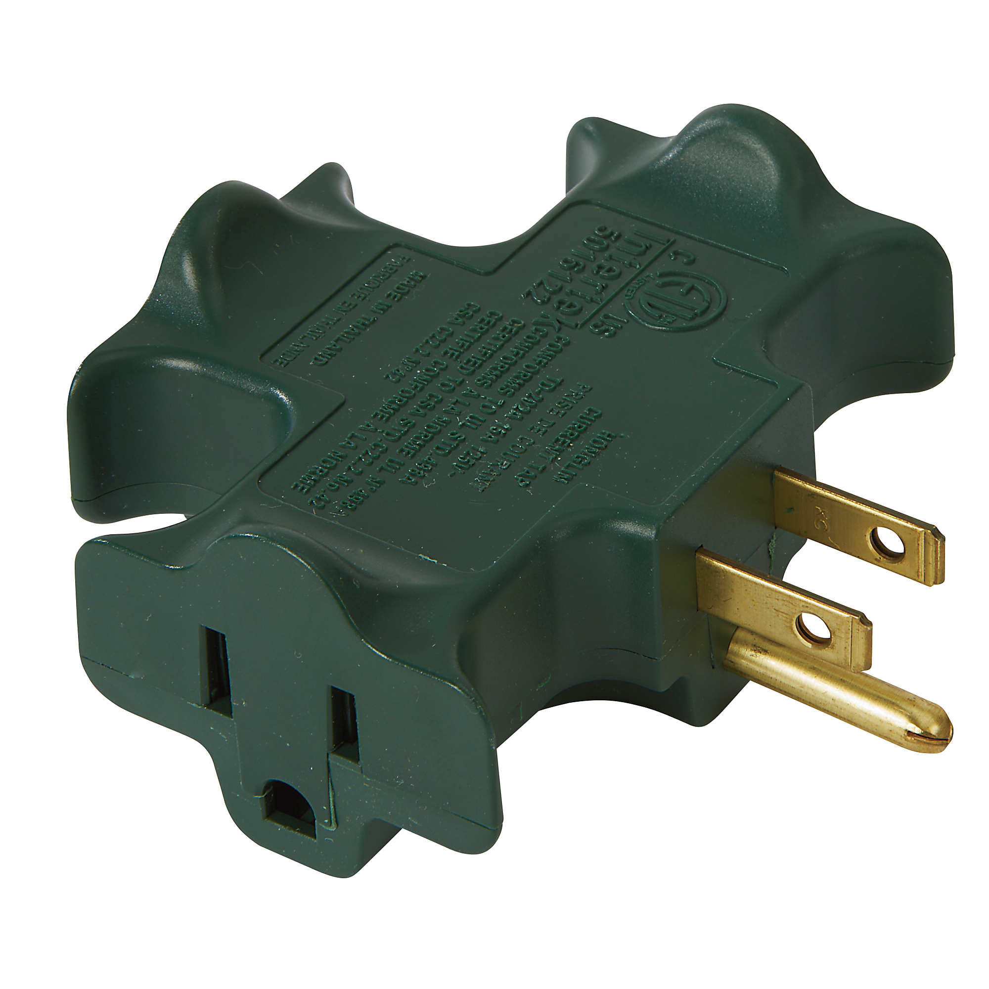 INTERTEK, 3-OUTLET OUTDOOR ADAPTER, Model# 583083378 | Northern Tool