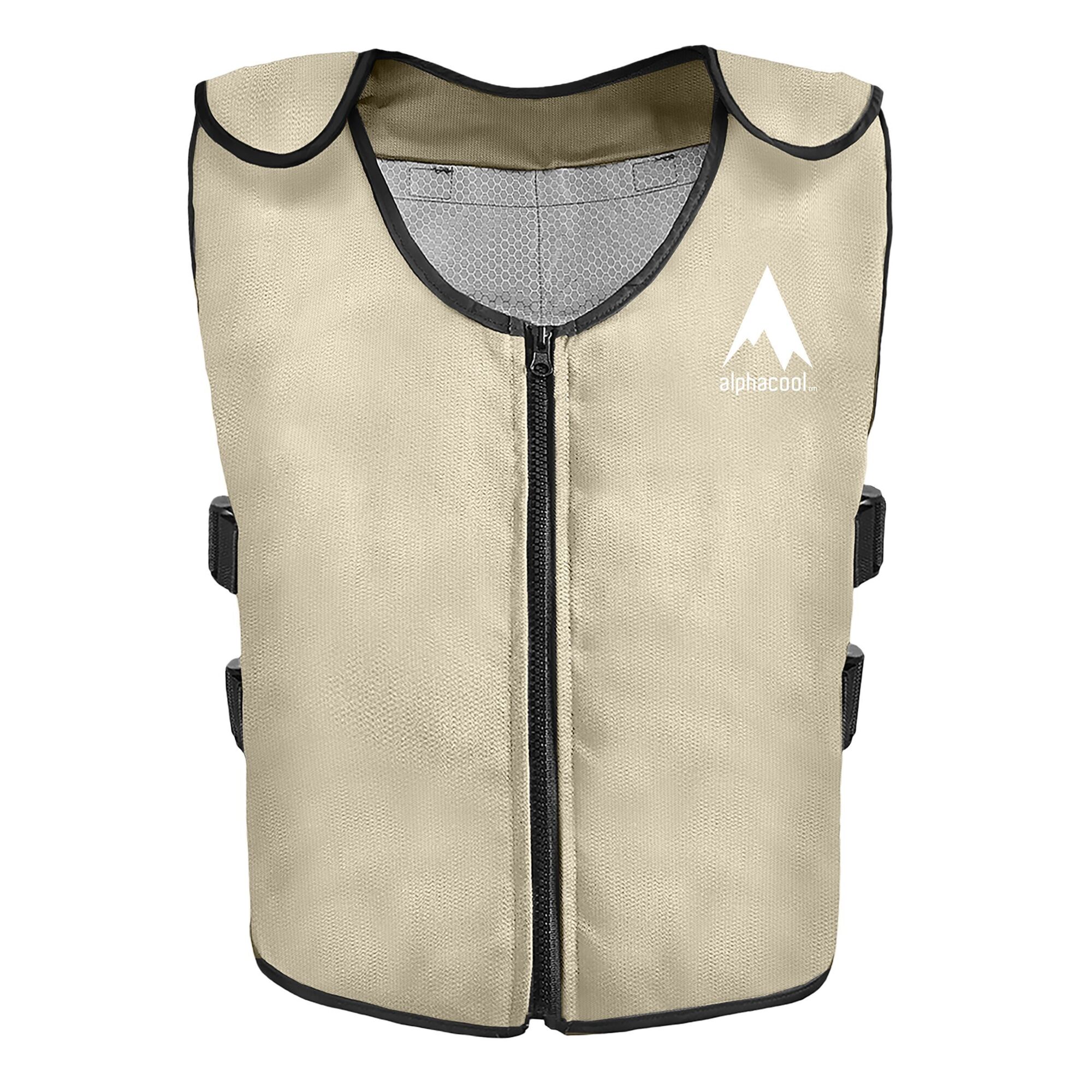 Action Manufacturing, AlphaCool Arctic Self-Fill Vest Ice Packs-Khaki ...