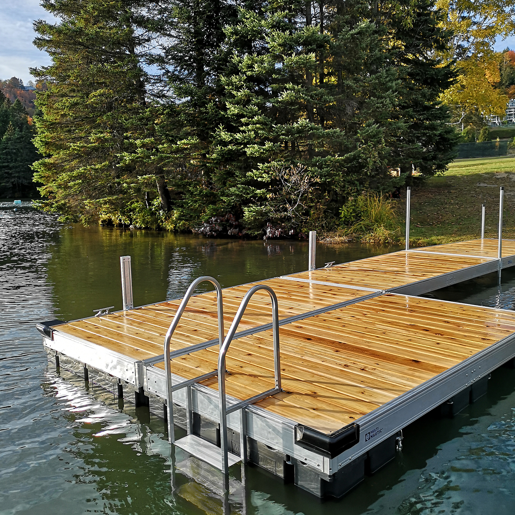 Multinautic, QPF-495 Aluminum Floating Dock Kit, Length 116 in, Width ...