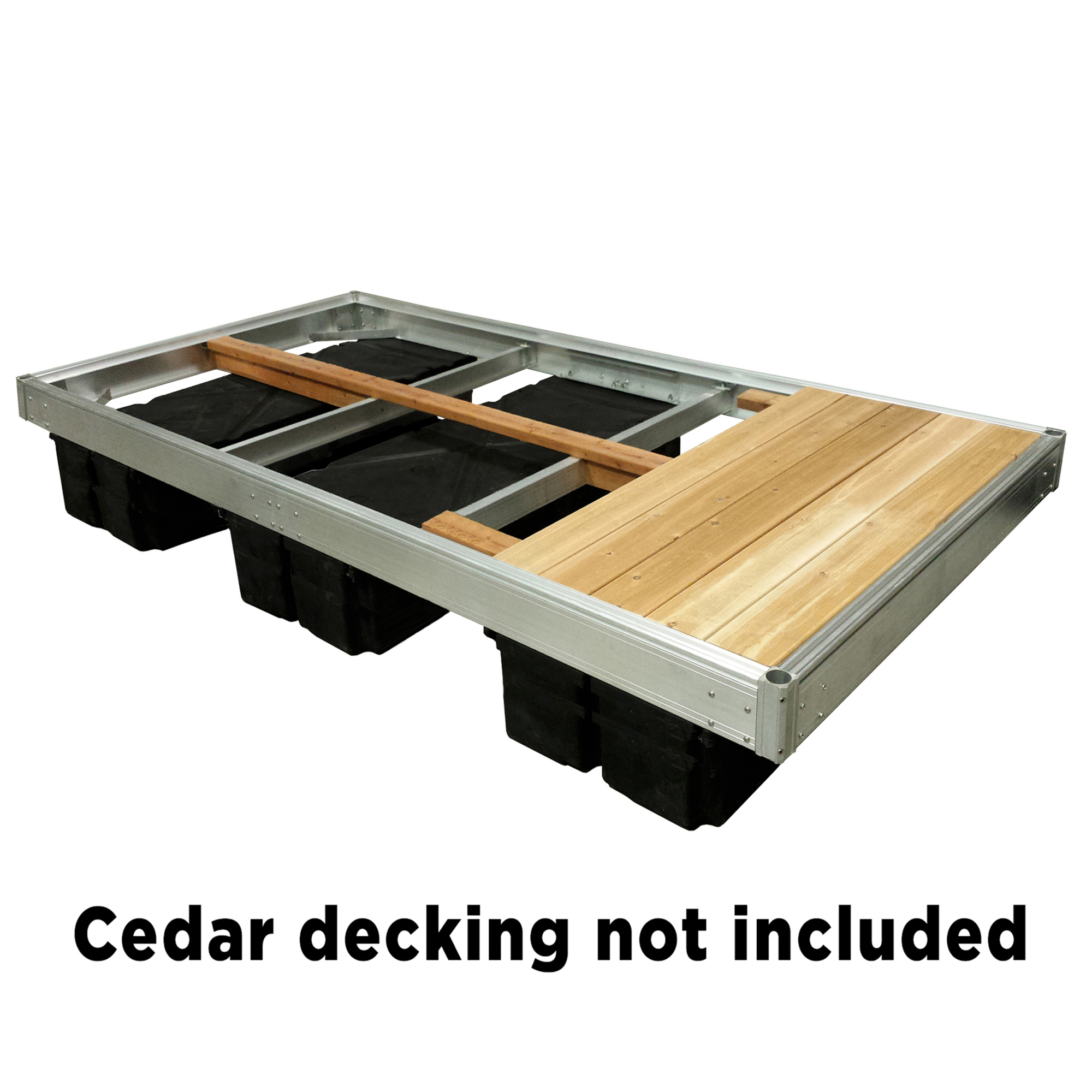 Multinautic, QPF-495 Aluminum Floating Dock Kit, Length 116 in, Width ...