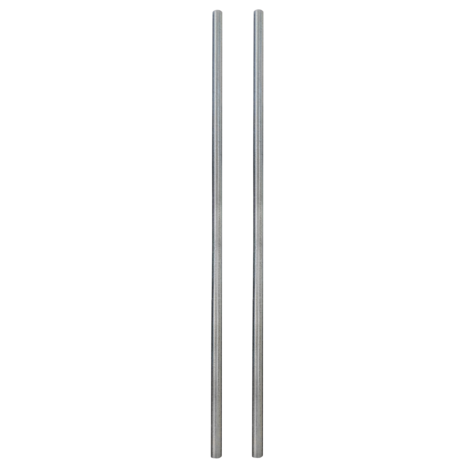 Multinautic, Pair Of Galvanized Steel Posts, 1-11/16in. O.D., Length 72 ...