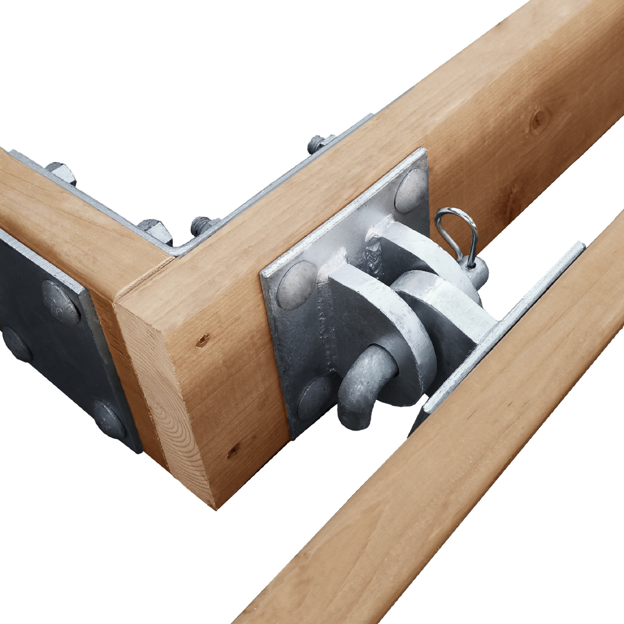 Multinautic, Pair Of Floating Dock Steel Hinges, Heavy Duty, Length 5 ...