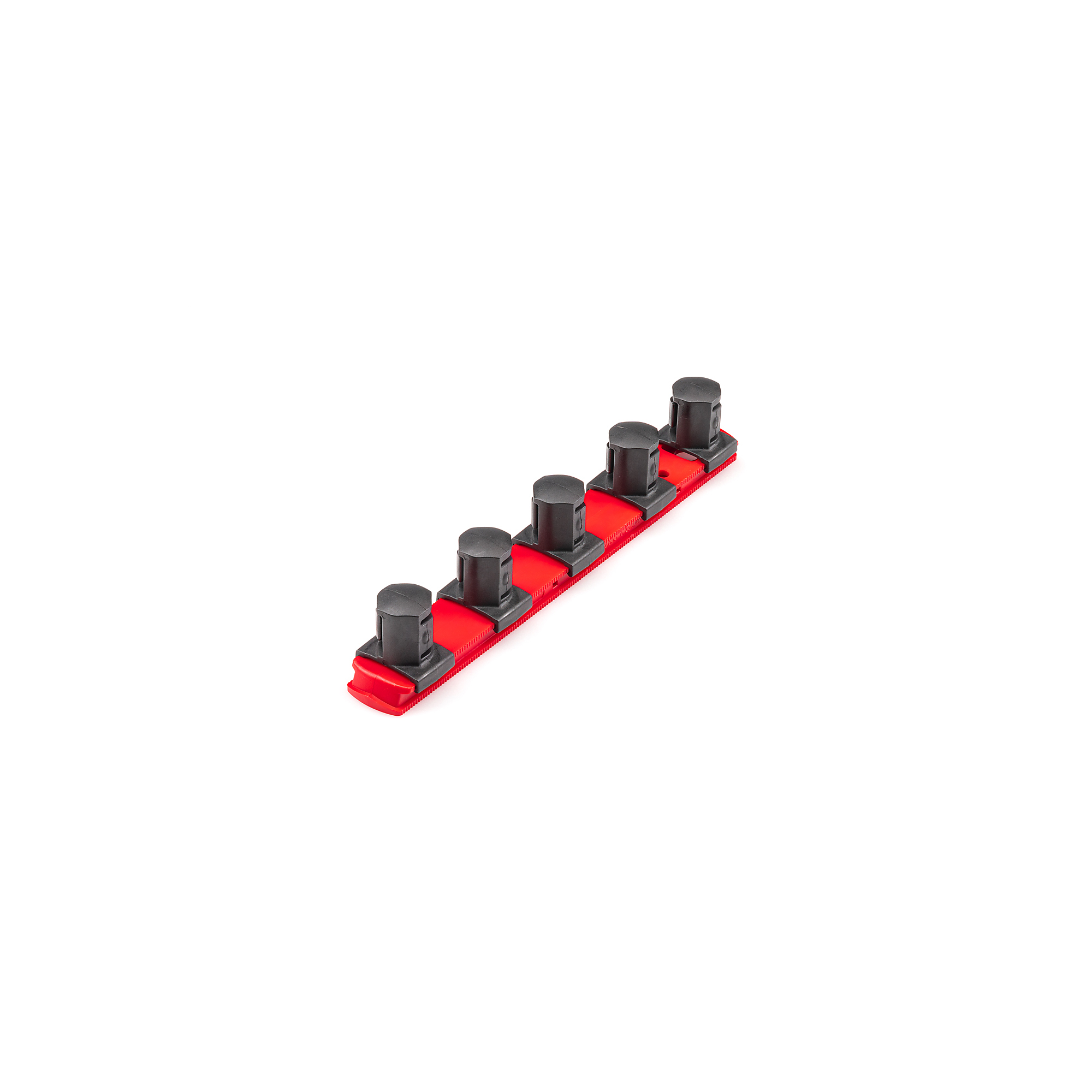 Socket Rail Tool Box Organization TEKTON With 15 Clips - 13 Inch Red ...