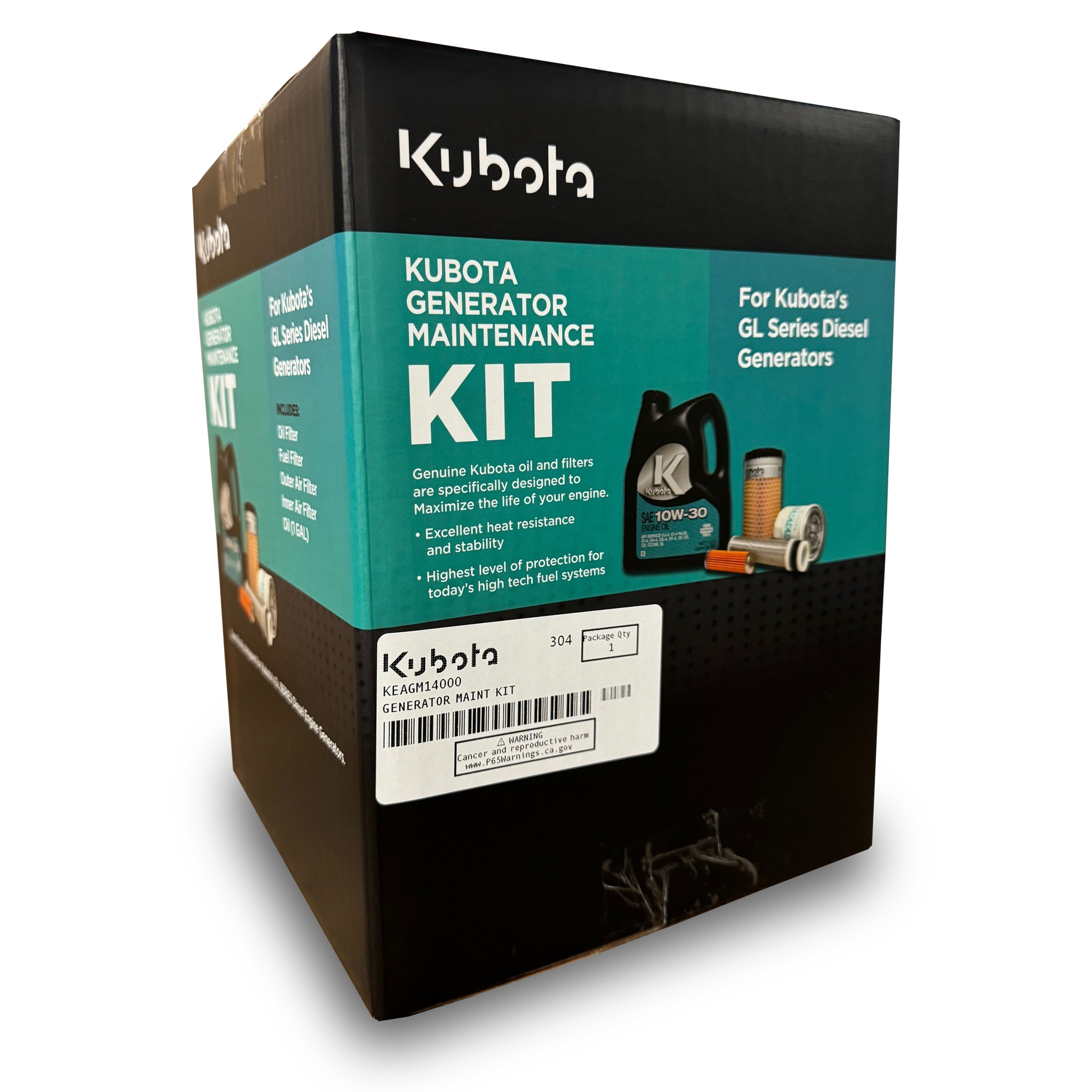 Kubota, KIT- GL MAINTENANCE 14KW, Model# KEAGM-14000 | Northern Tool