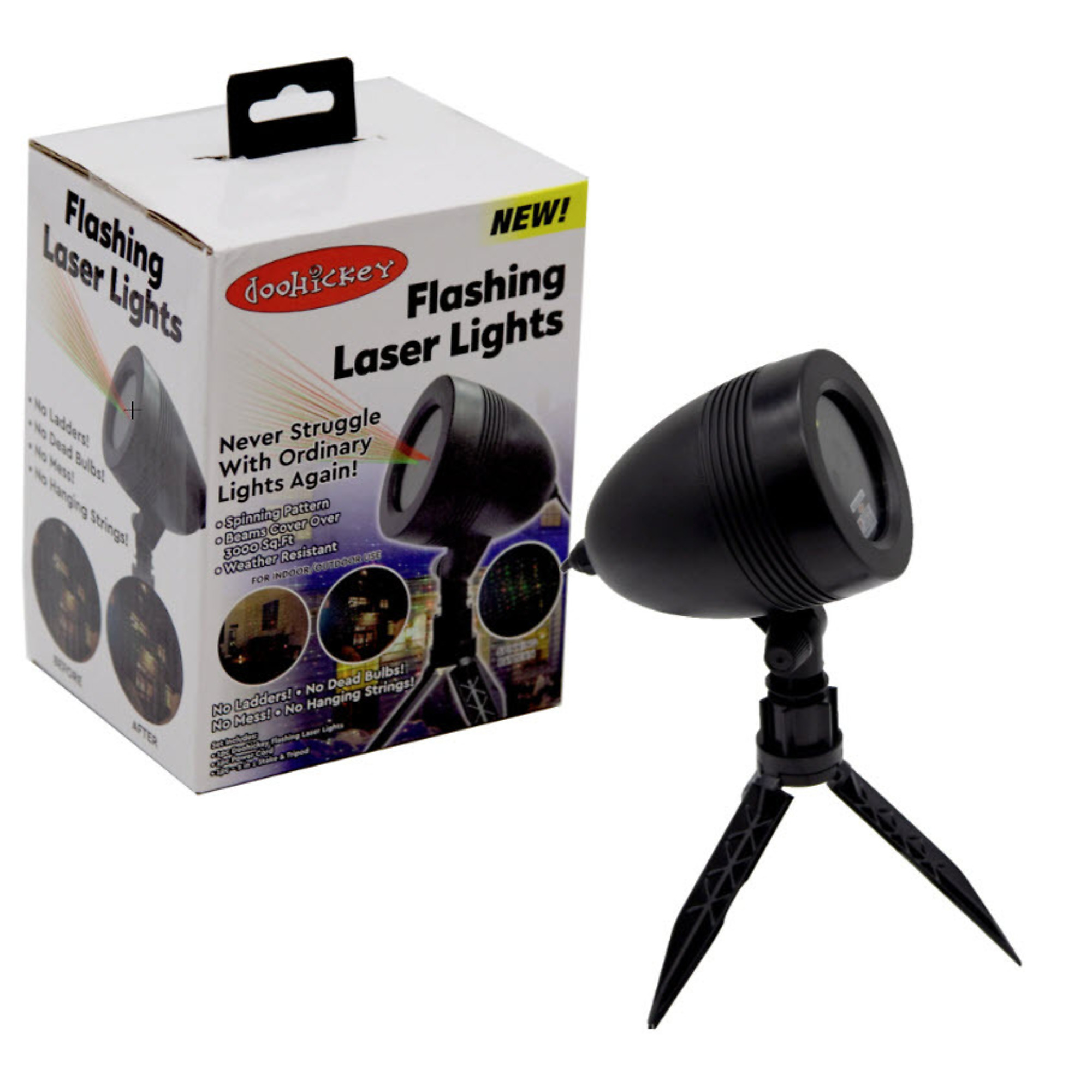 Doohickey Laser Light Project, Multi-Color, Model# E-PB301 | Northern Tool