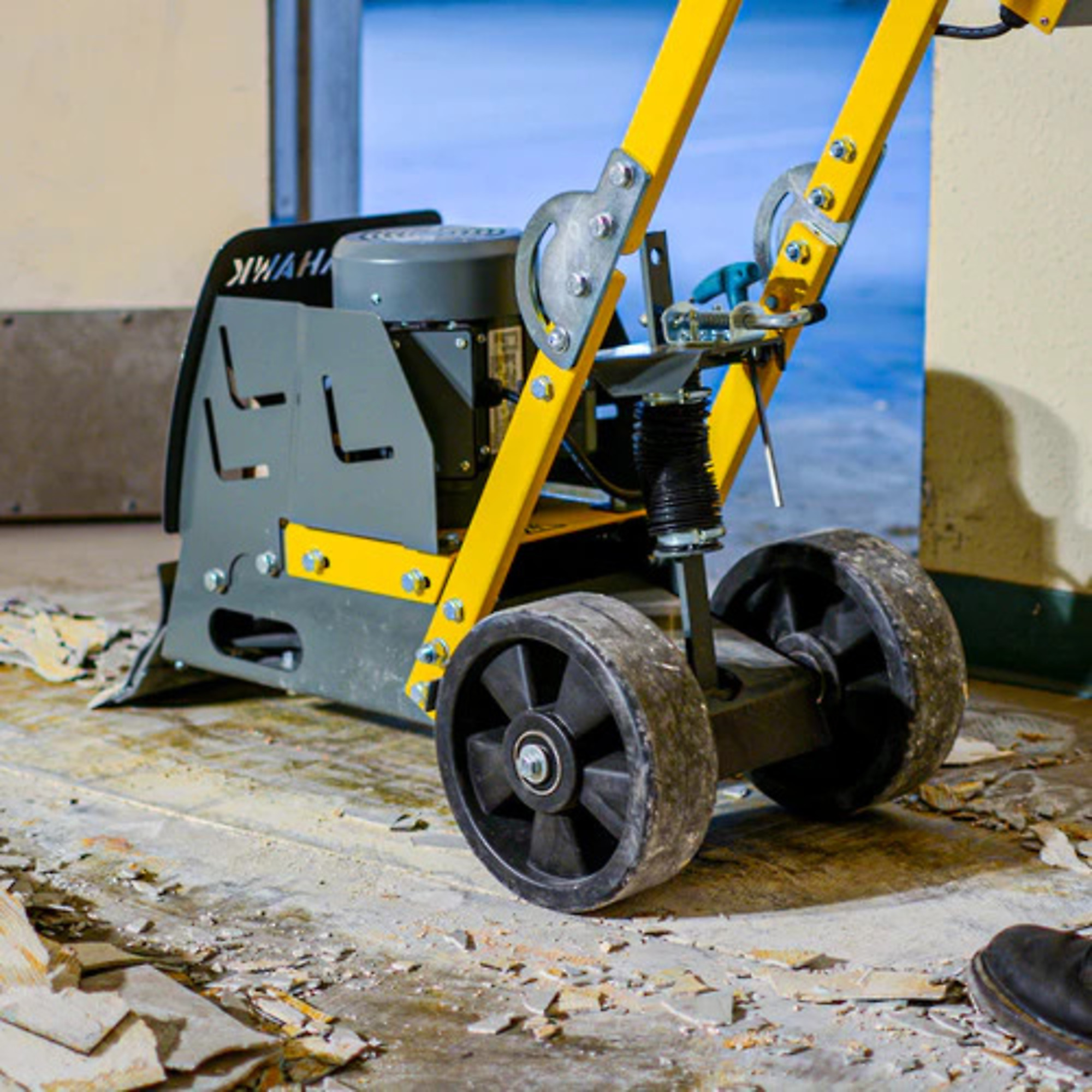 Tomahawk, 8in. Electric Floor Scraper, Blade Width 8 in, Model# TSCP8 ...