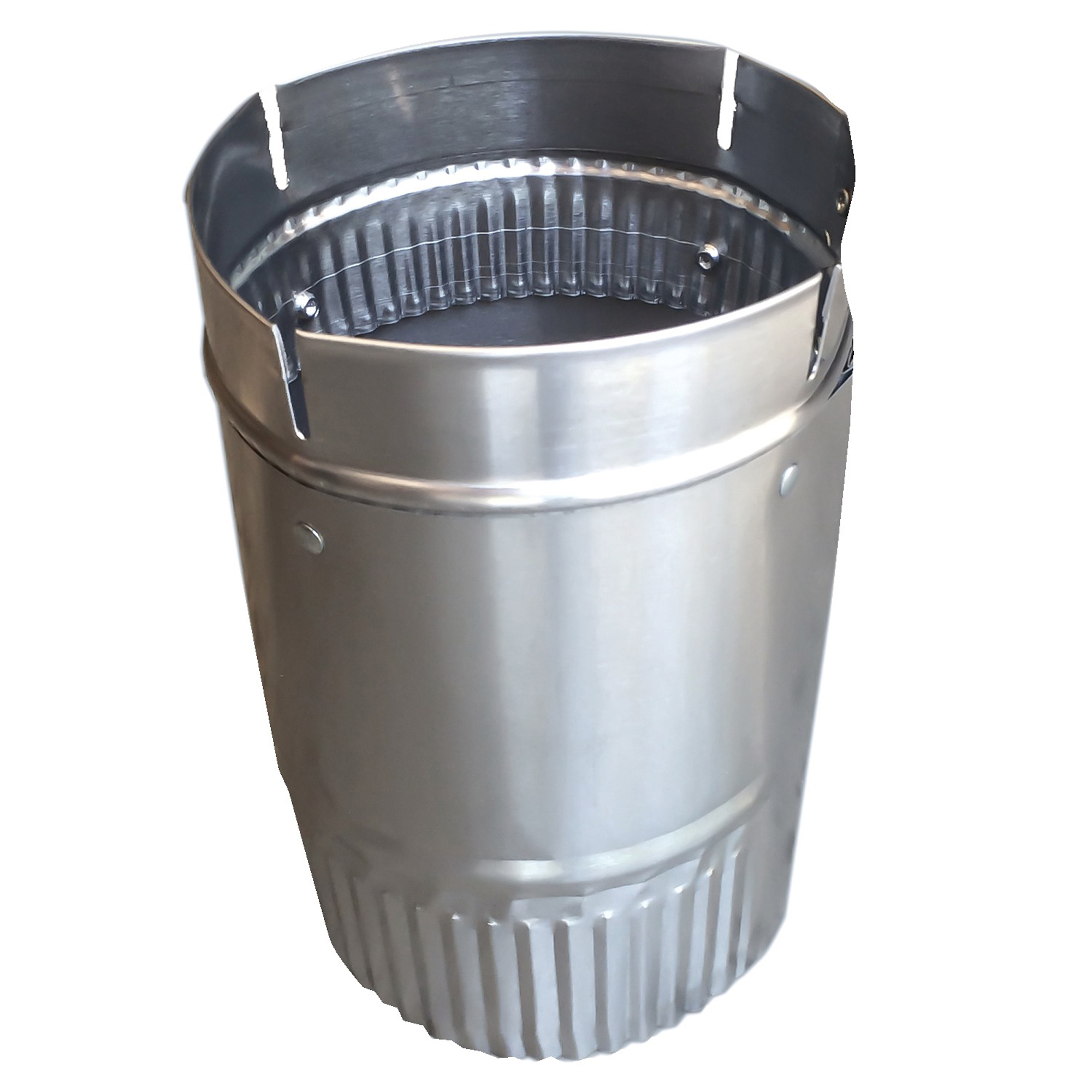 Builder's Best, Round to Oval Aluminum Duct Adapter, Material Aluminum ...