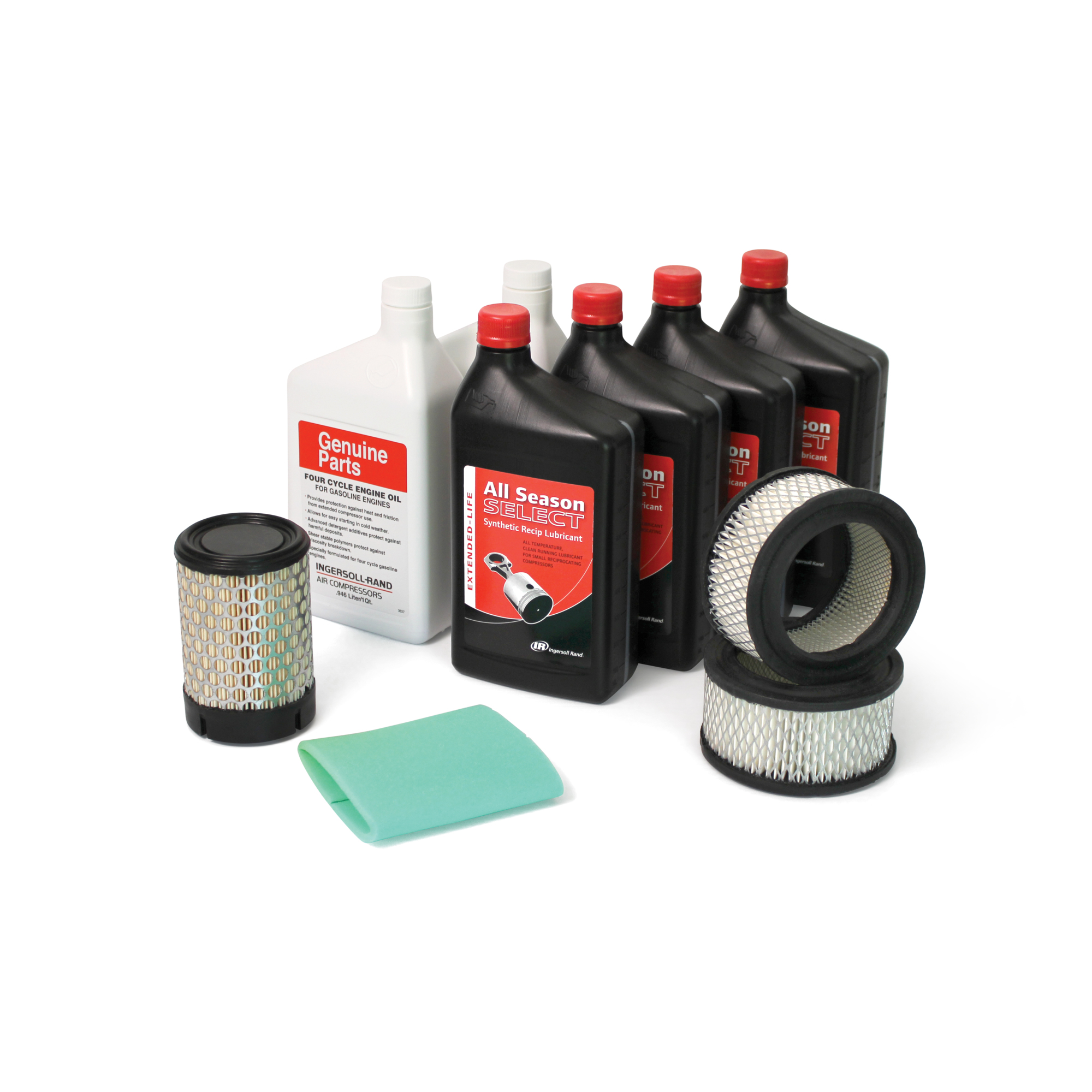 Ingersoll Rand, 2 Yr Warranty Startup Kit - 14HP Kohler Item#1592000 ...