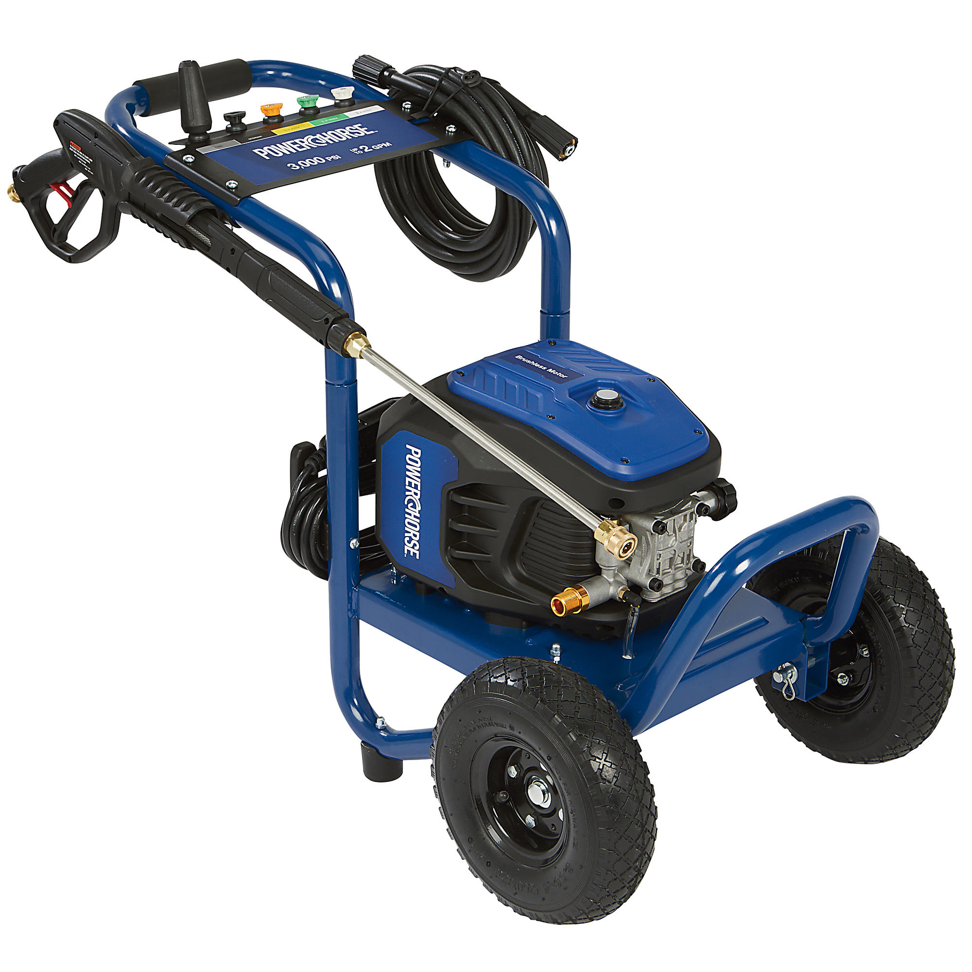 Powerhorse Electric Cold Water Pressure Washer, 3000 PSI, 2.0 GPM ...