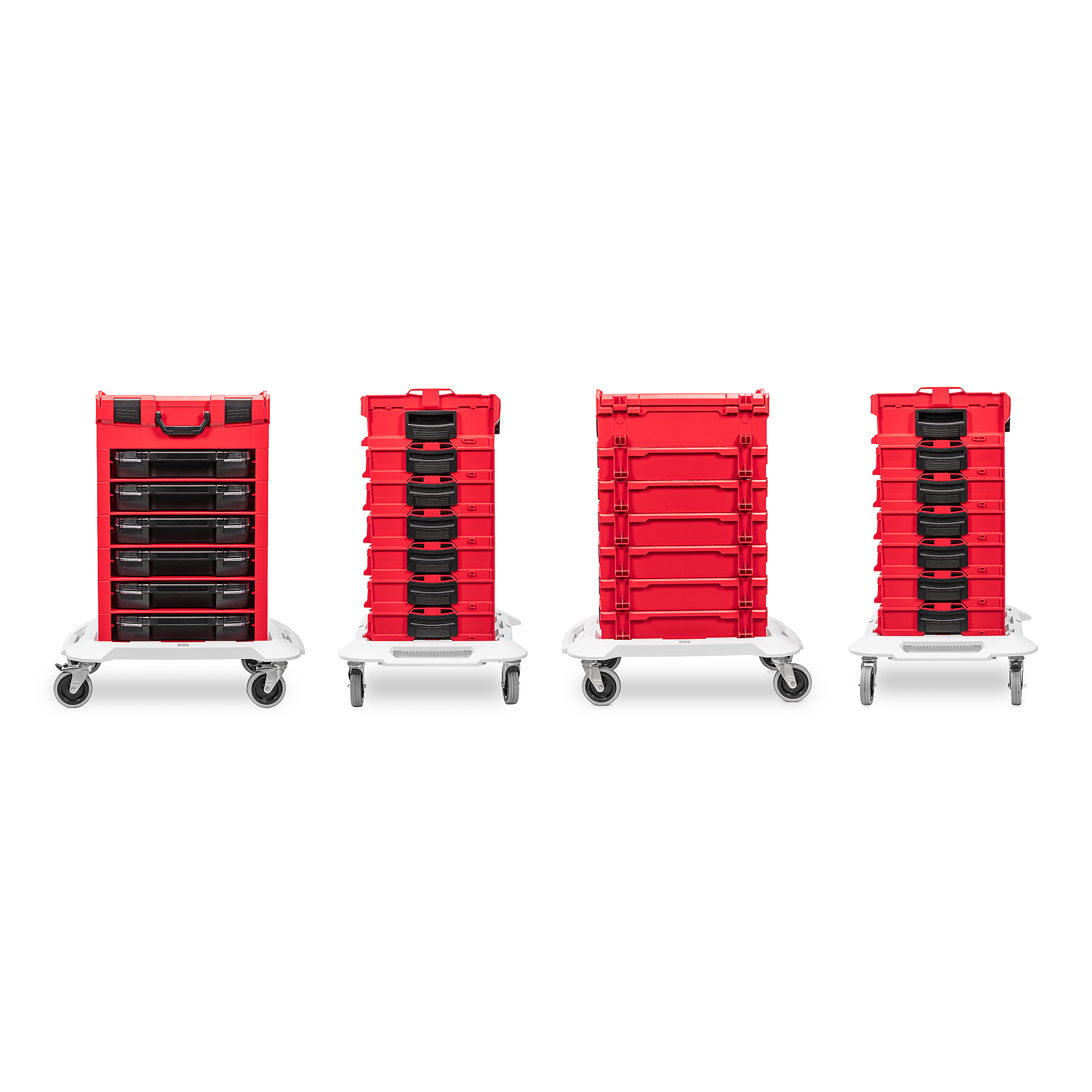 Tekton, 6-Drawer Modular Stacking Parts Organizer Cart, Model# OLB99201 ...