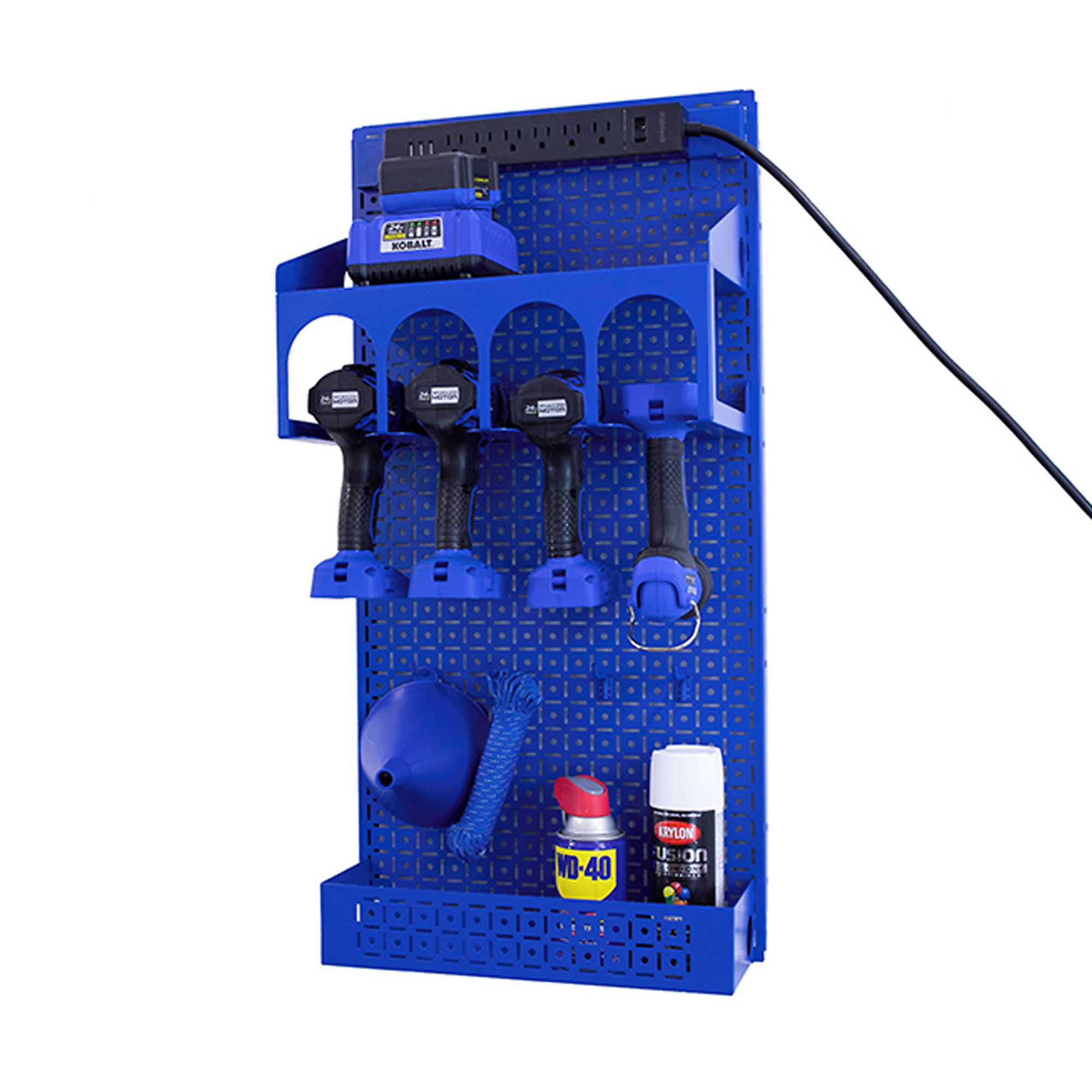 OmniWall Metal Pegboard Storage Kit - 16in. x 32in., 18-Gauge ...