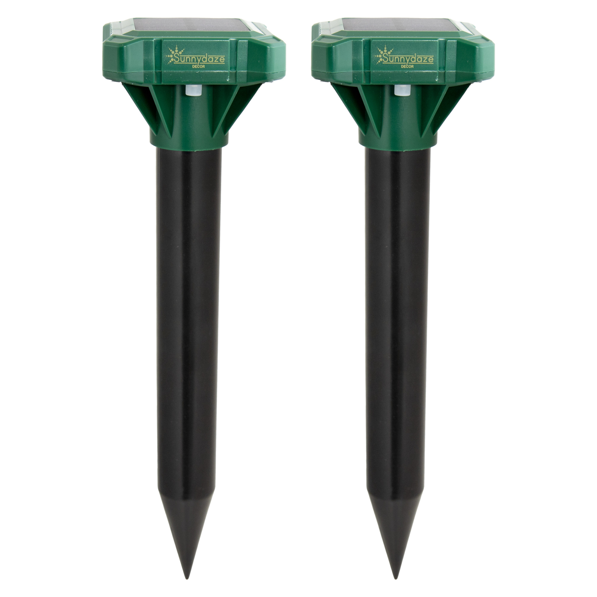 Sunnydaze Decor, Solar Sonic Mole Repeller Spike - 2-Pack, Model# XPT ...