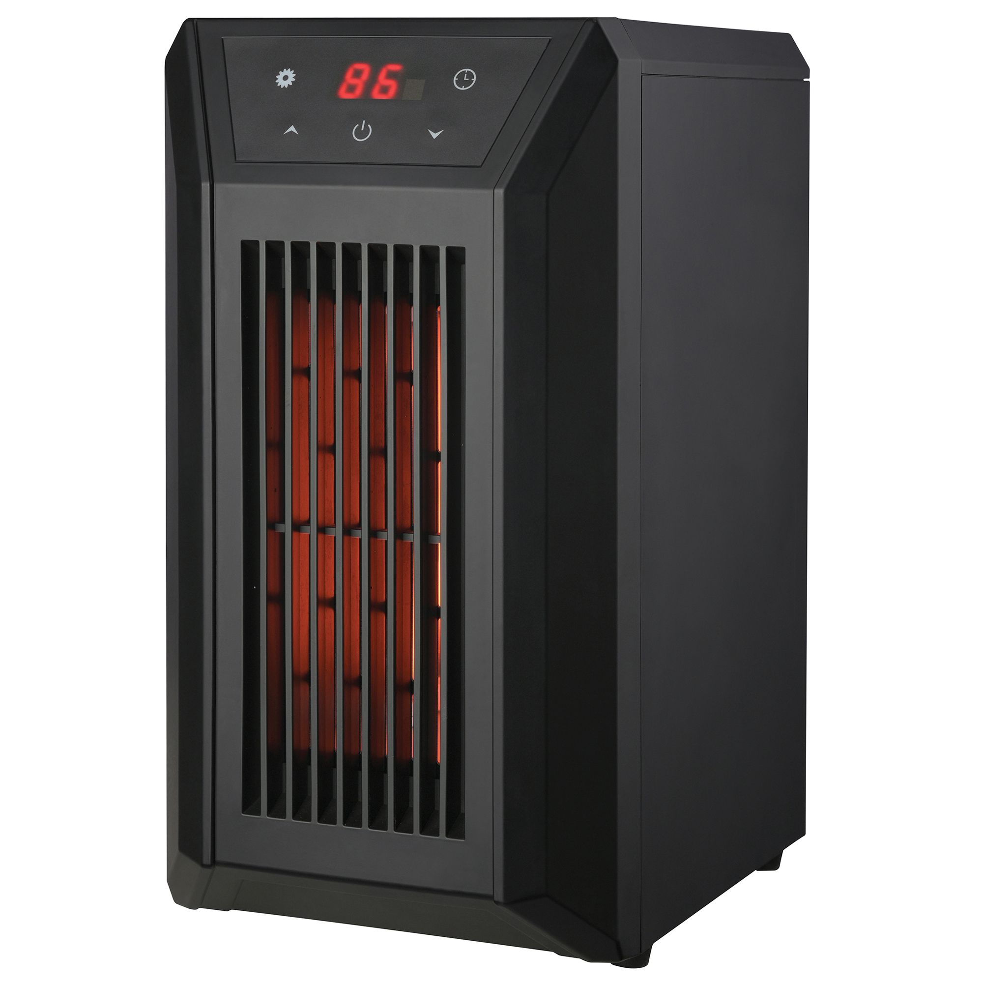 Comfort Glow-Radiant Flame, Quartz Heater with Thermostat Remote, Heat ...