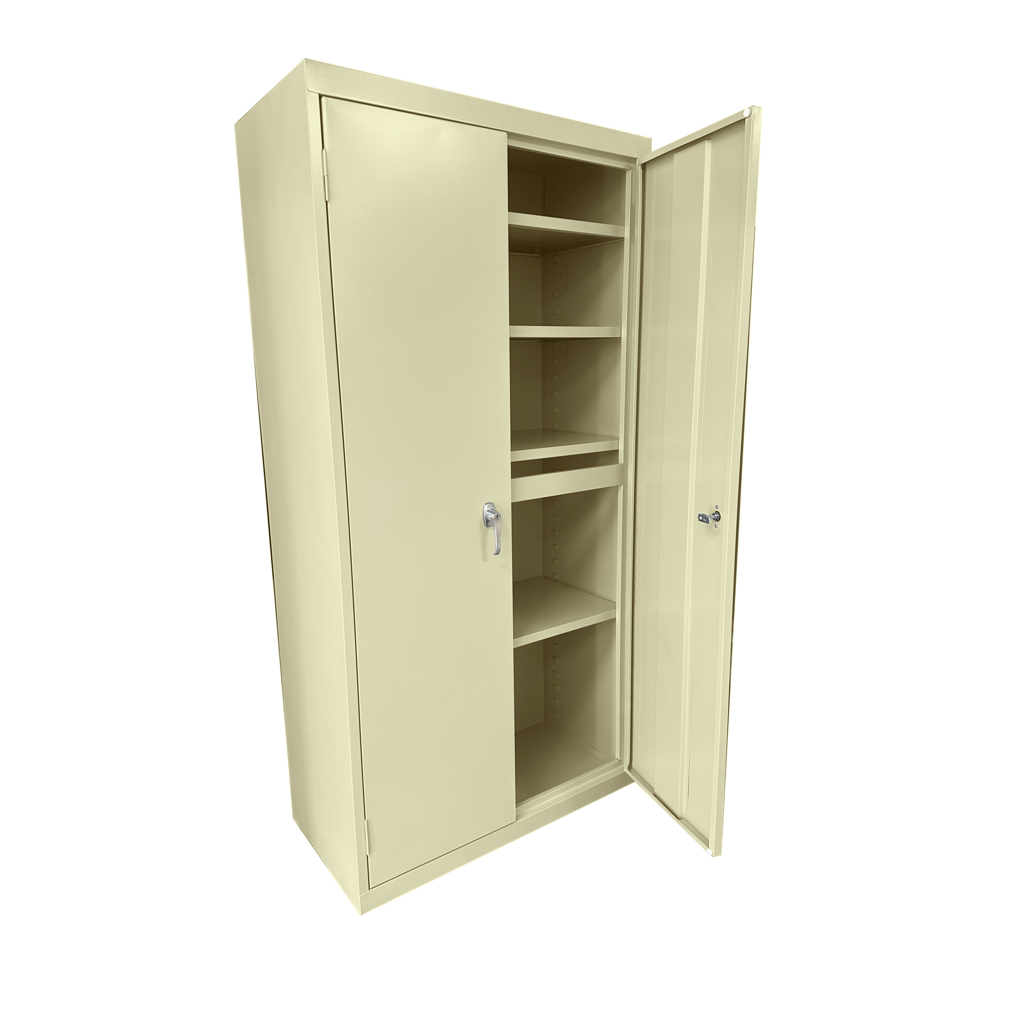 Steel Cabinets USA, 36in.Wx24in.Dx78in.H Cabinet w/4 Adjustable Shelves ...