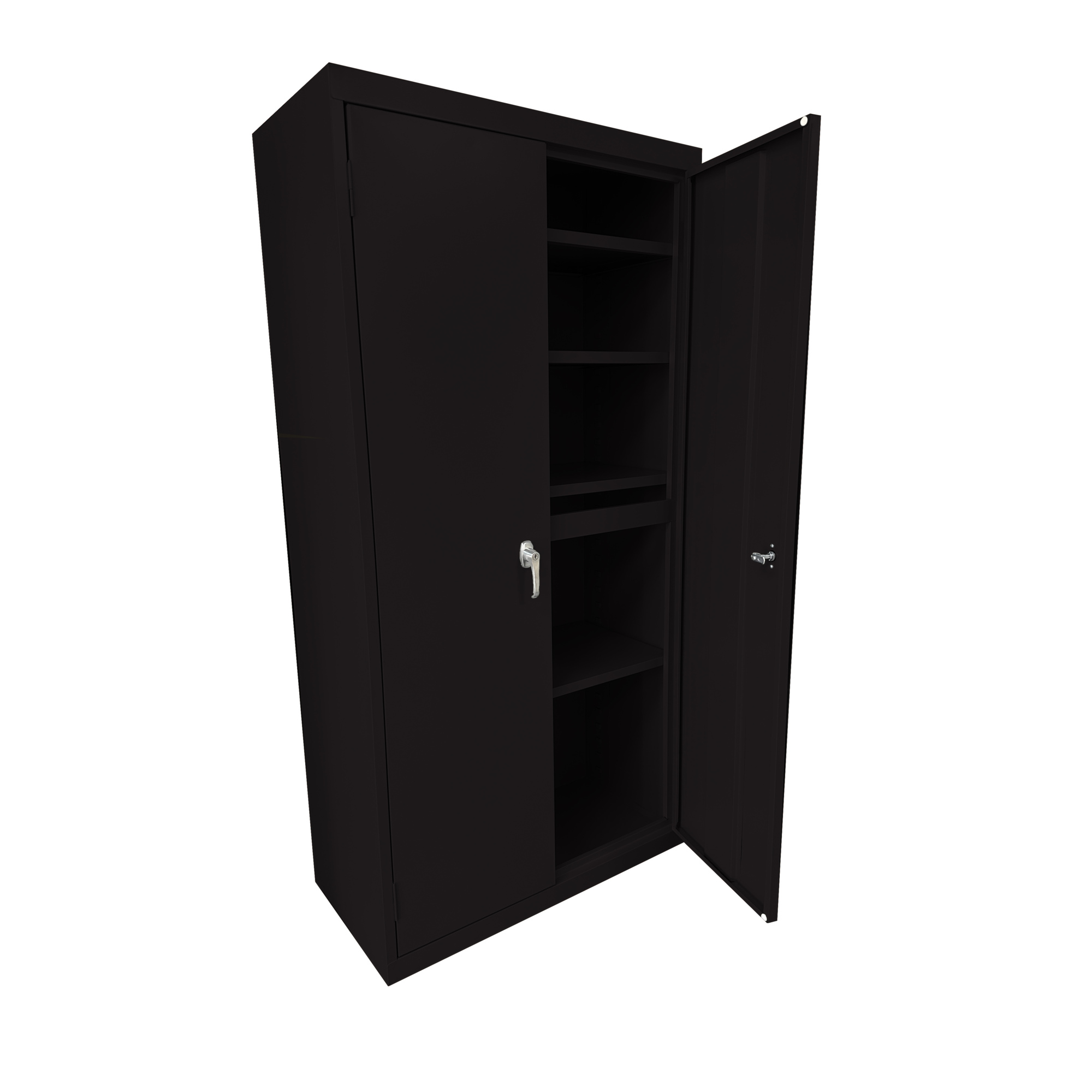 Steel Cabinets USA, 36in.Wx24in.Dx72in.H Cabinet w/4 Adjustable Shelves ...