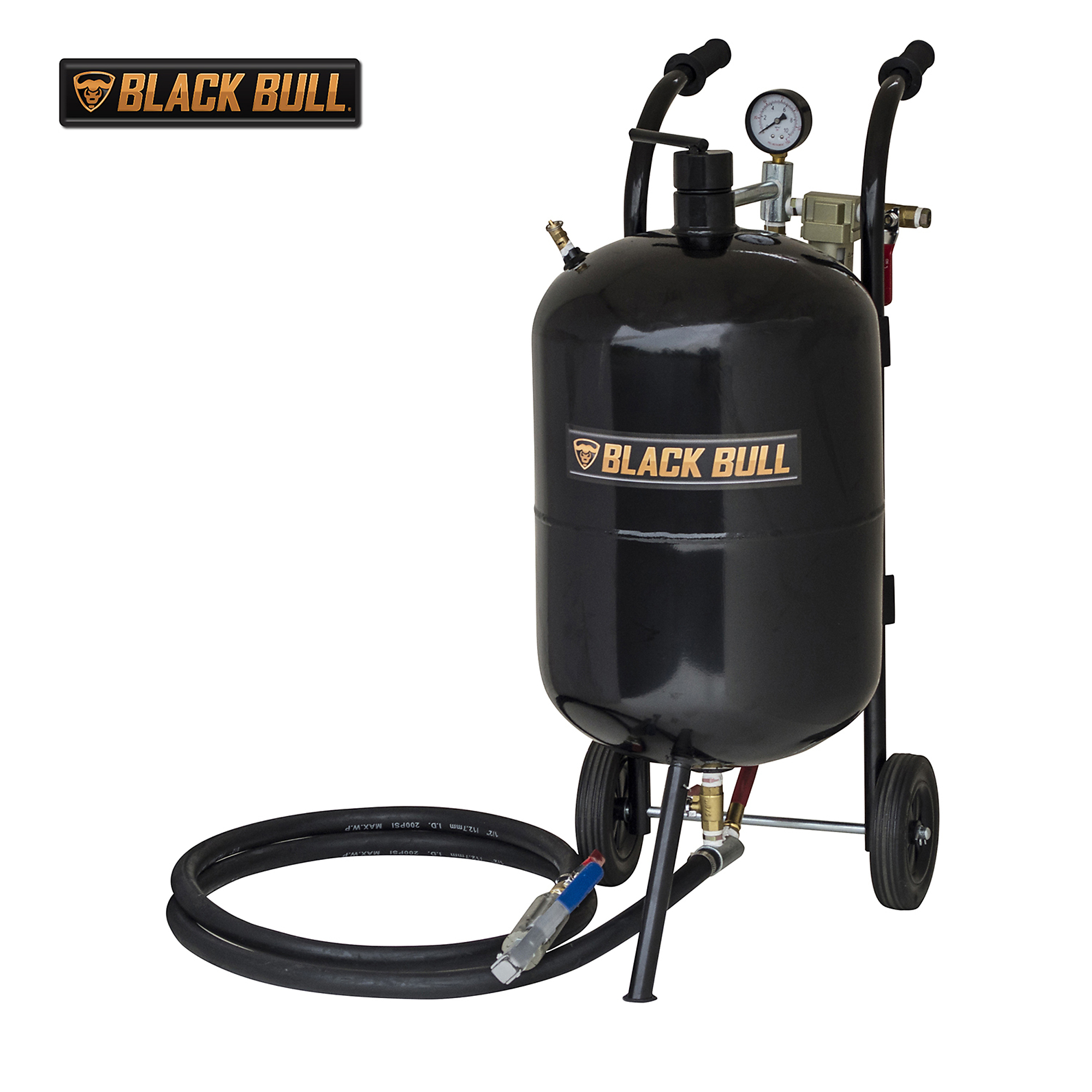 Buffalo Tools Black Bull, 50 Lbs Abrasive Blaster, Max. PSI 125 Max ...