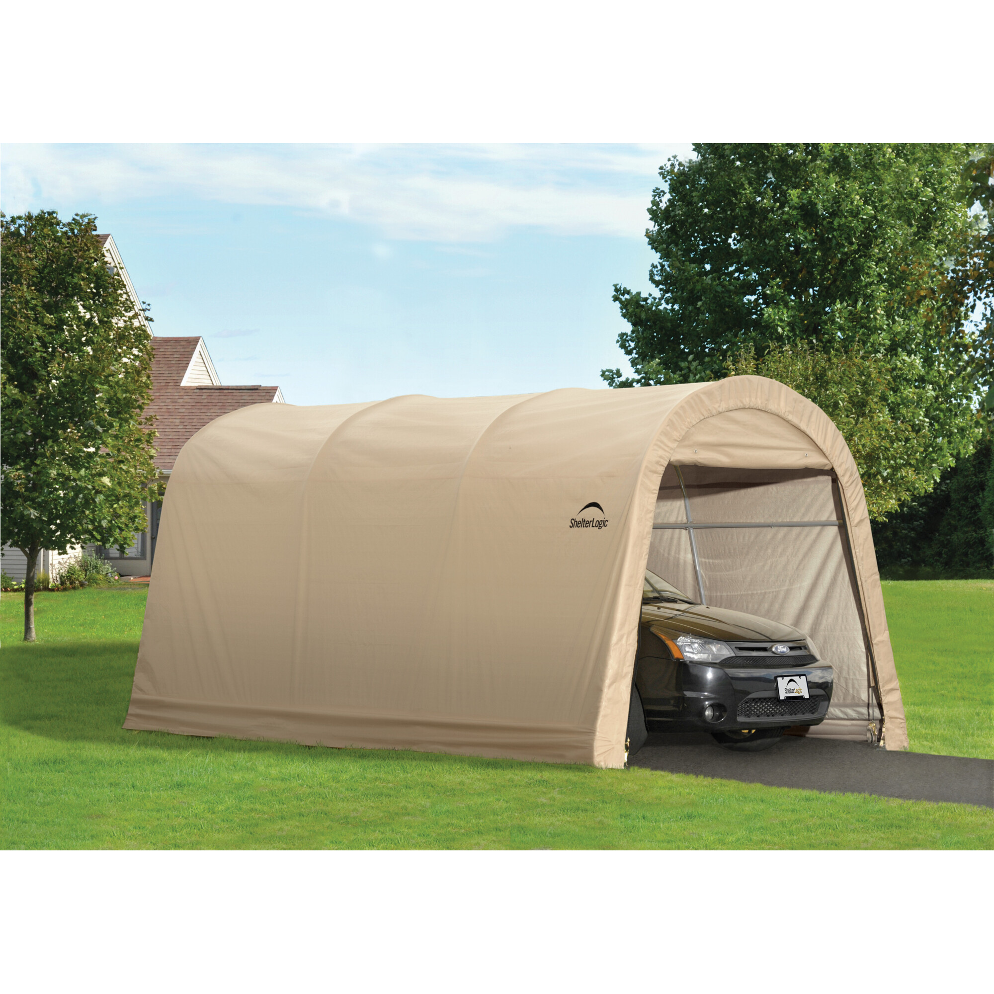 ShelterLogic AutoShelter Roundtop AutoShelter Roundtop, Arrow Carports ...