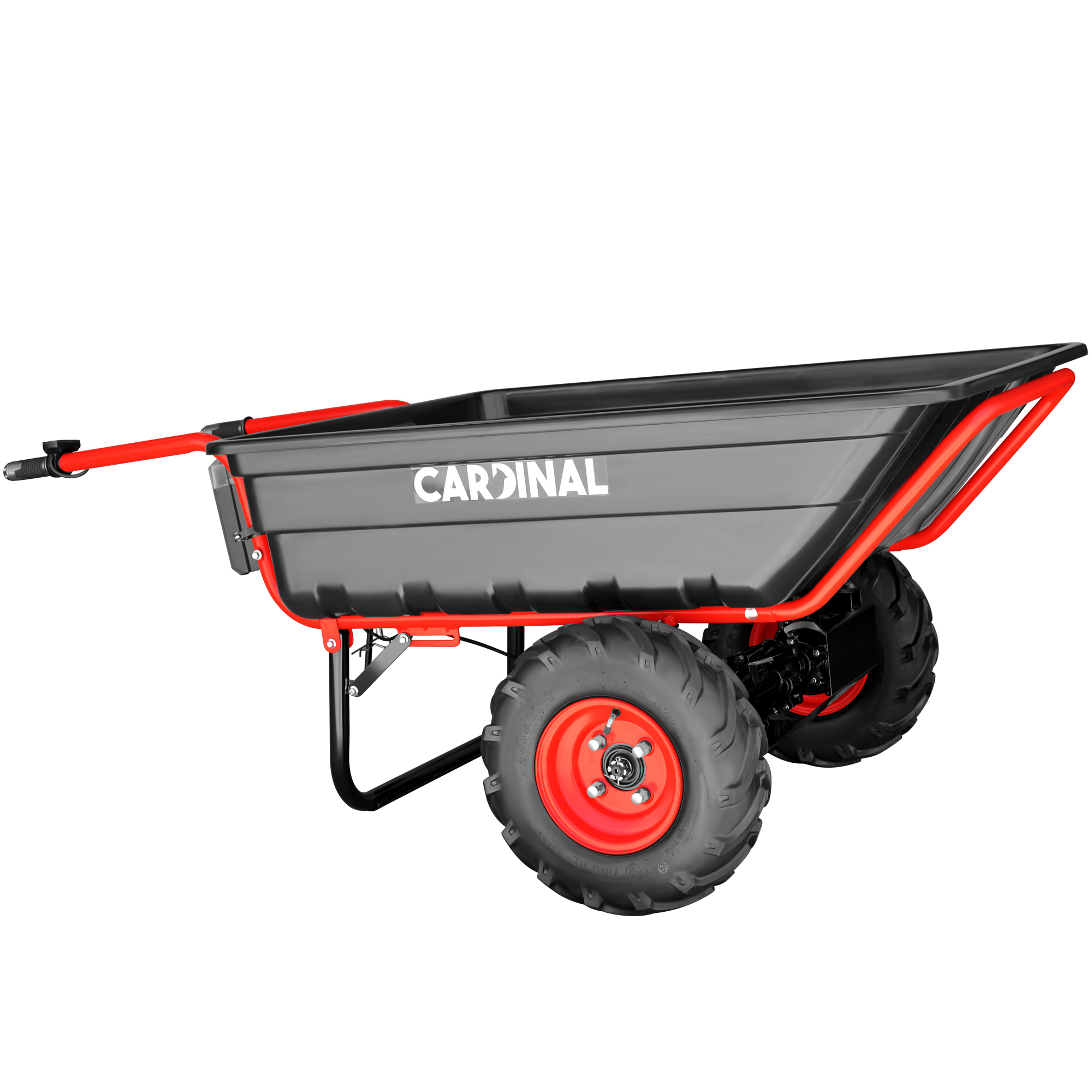Cardinal, Powered Wheelbarrow - 300k Capacity, Load Capacity 661 lb ...