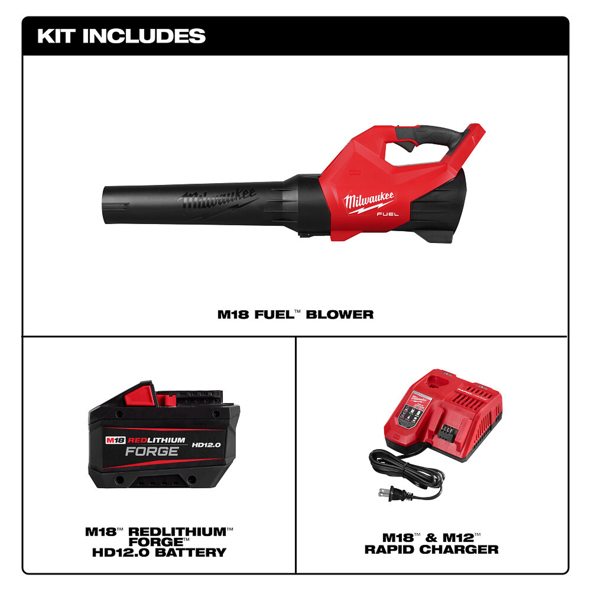 Milwaukee M18 FUEL Blower Kit, Model# 3017-21HD | Northern Tool