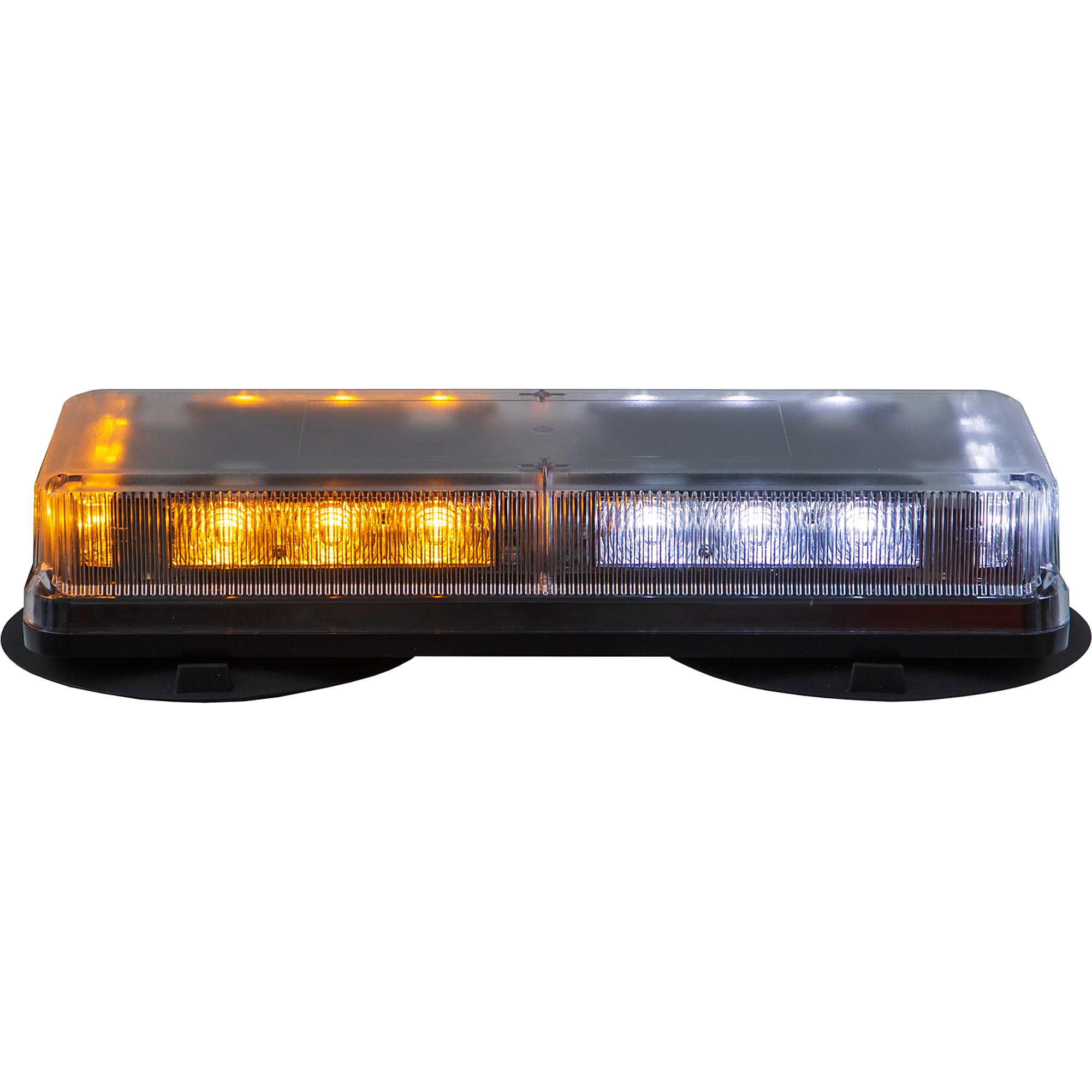 Buyers Products, Rectangular 18 LED Mini Light Bar - Amber/Clear, Light ...