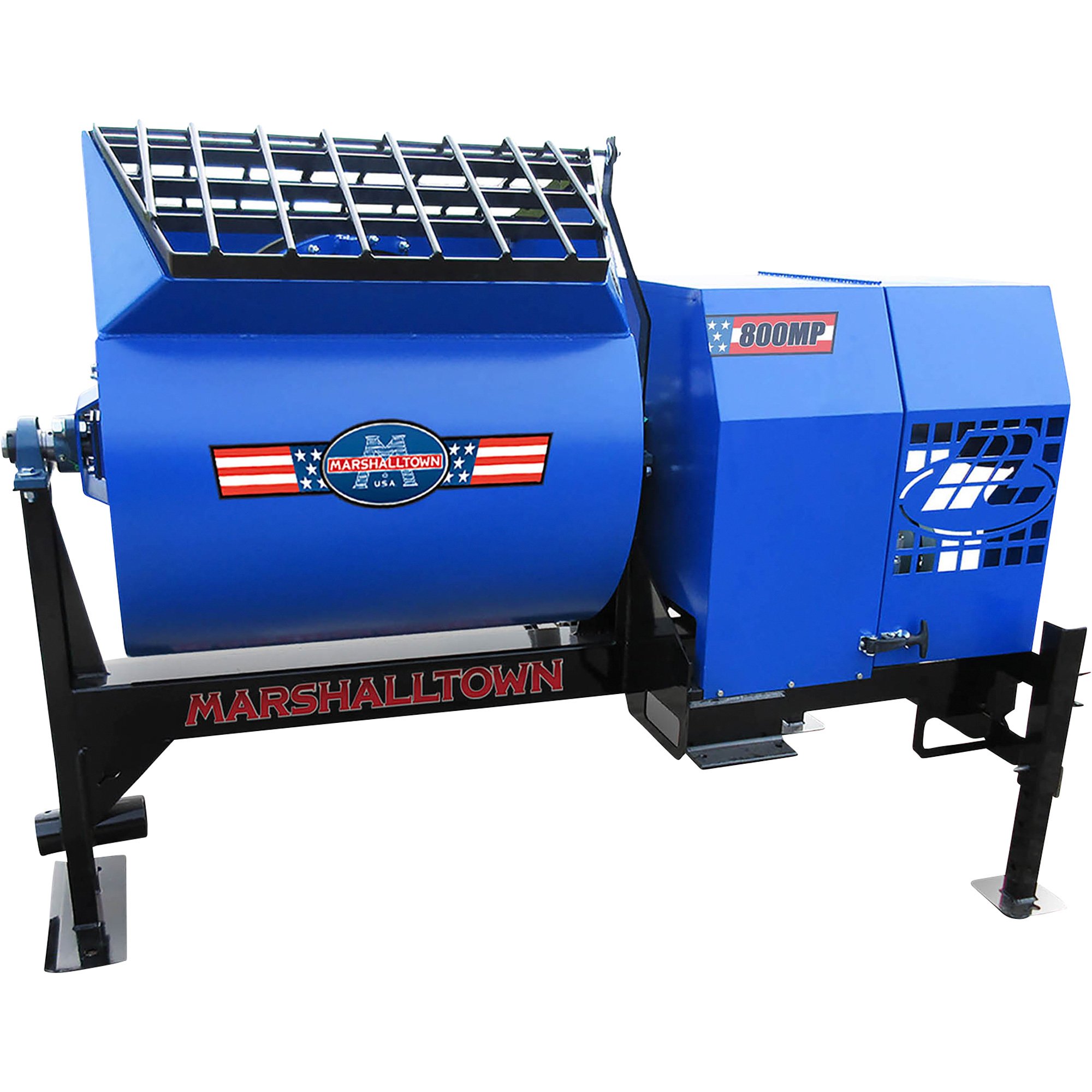 Marshalltown 800MP Mortar/Plaster Mixer with Outrigger Only — 8 HP Gas ...