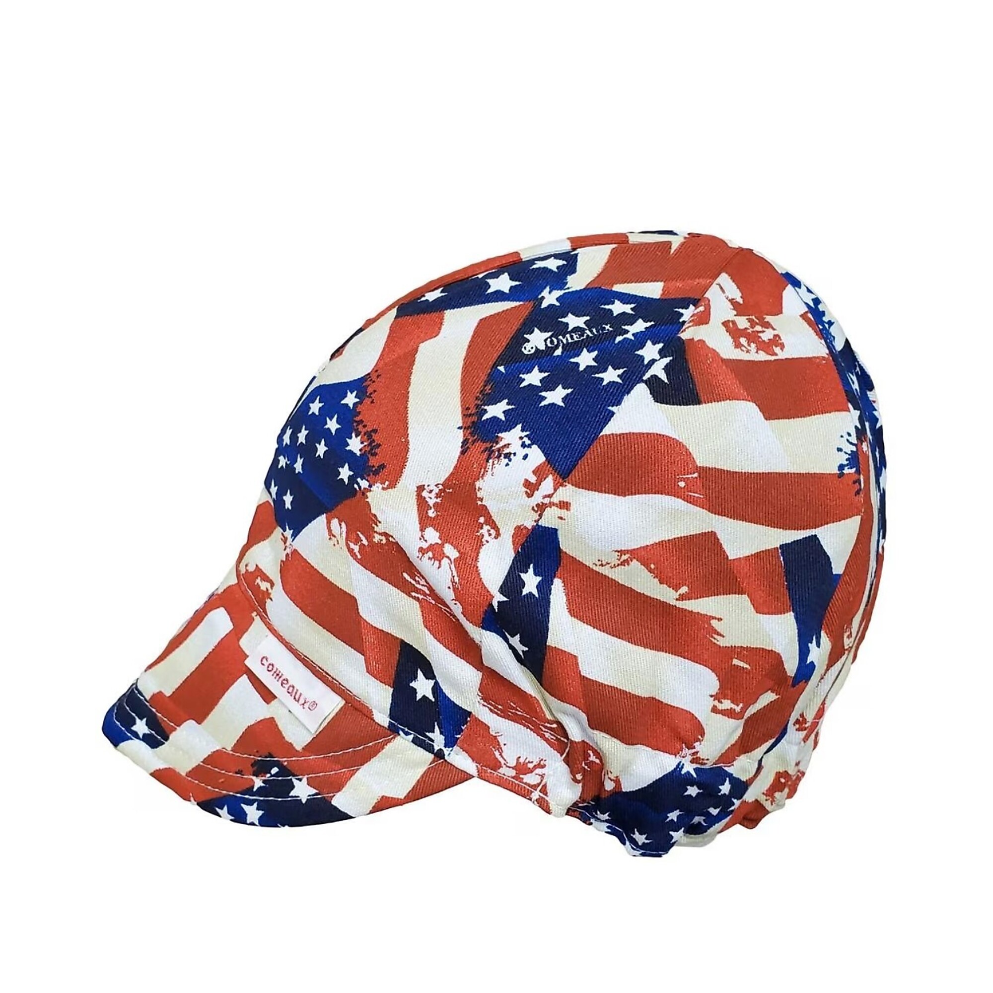 Comeaux Caps Reversible Welder's Cap, Stars & Stripes 12 Pack ...