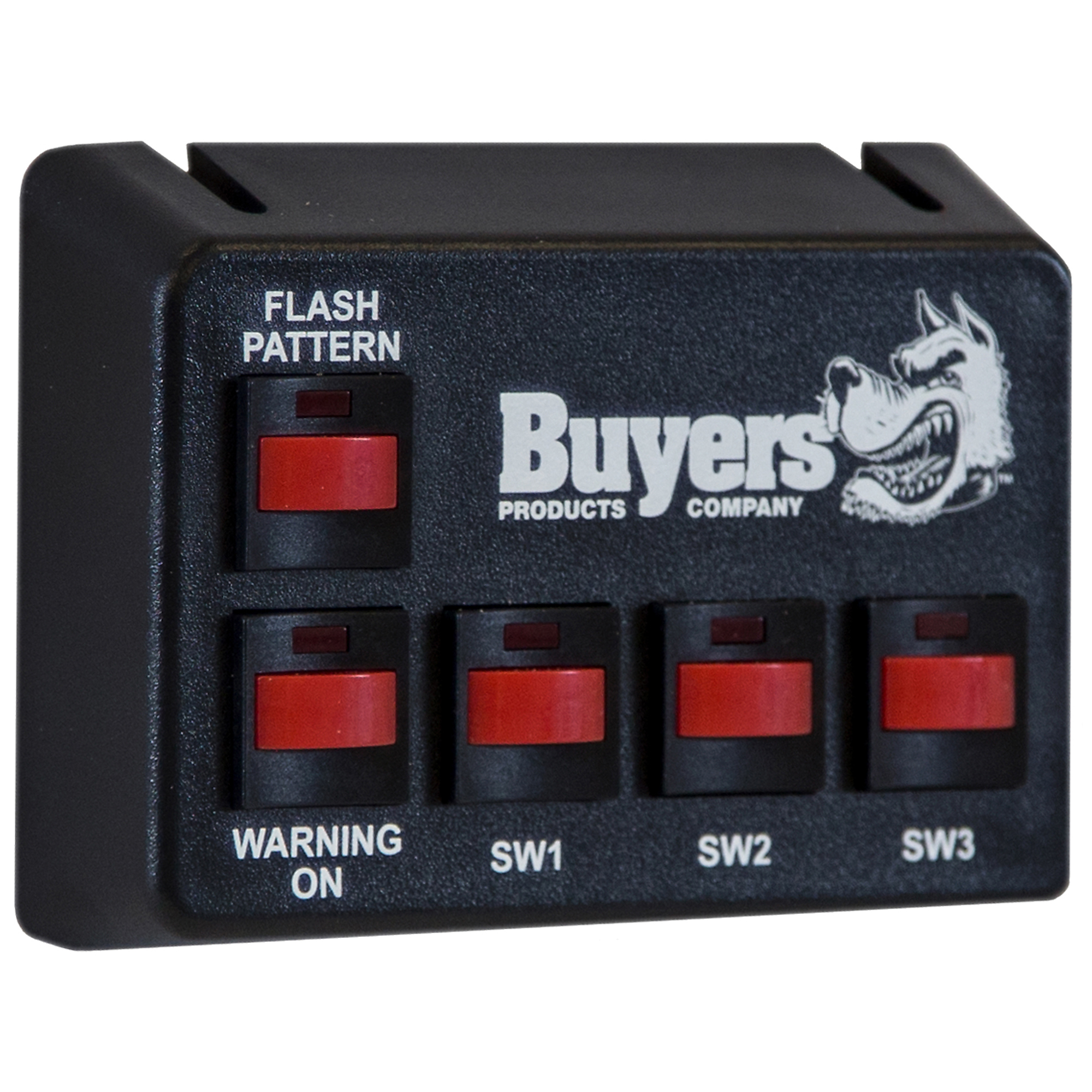 Buyers Products, Black Pre-Wired Switch Panel 4-On/Off 1-Momentary ...