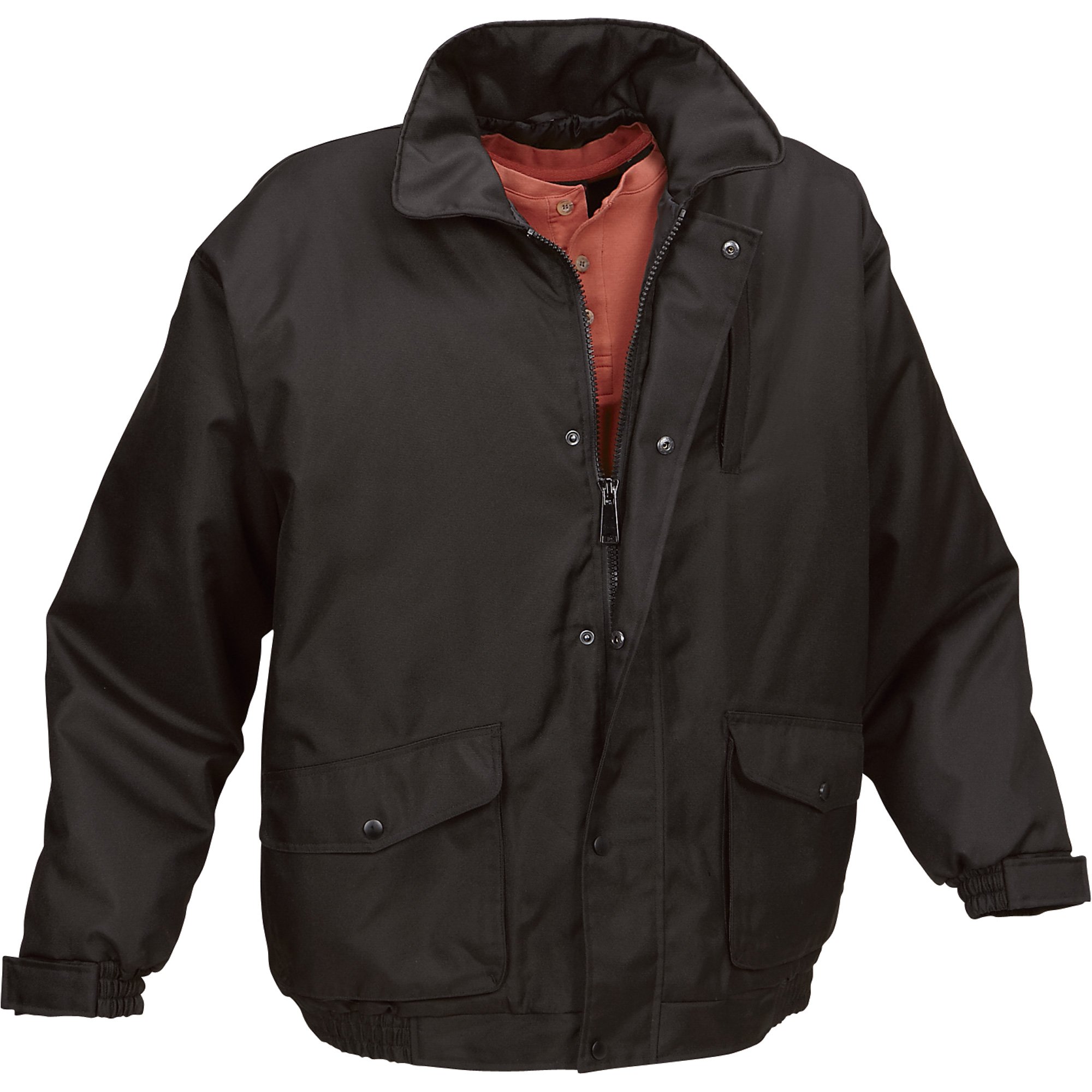 Water-Resistant Insulated Jacket — Black, XL, Model# UP250 | Northern Tool