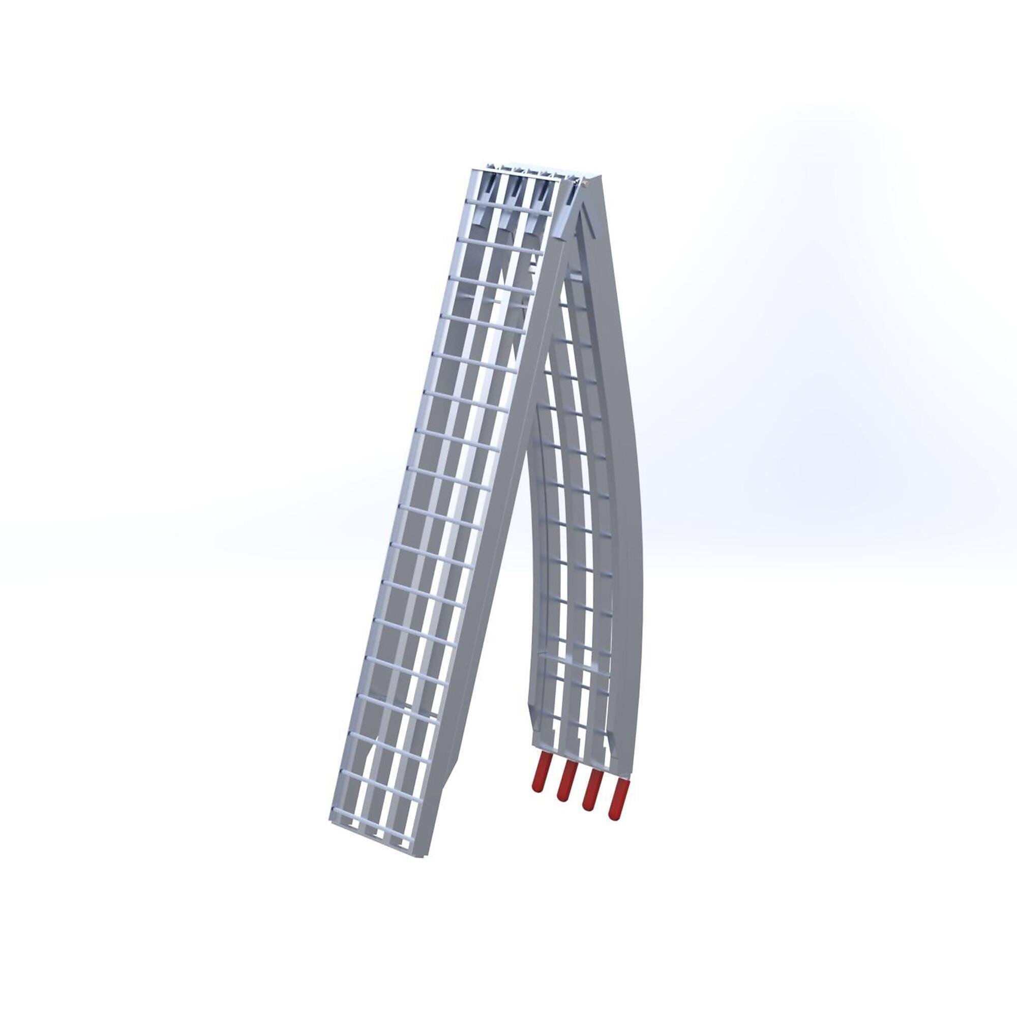 Five Star FS-512H Arched Aluminum Loading Ramps 5 Feet X 12