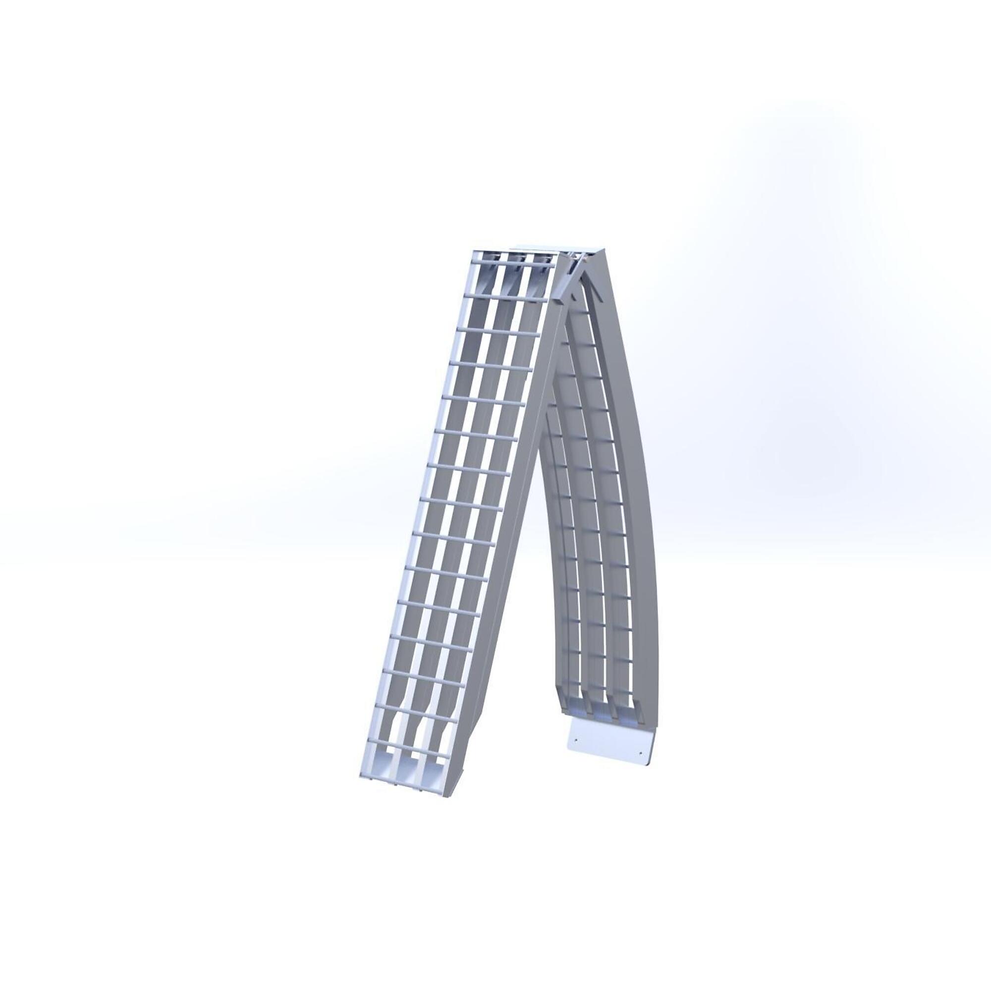 Five Star Manufacturing, Aluminum Arch Folding Ramp Pair 9ft.x12in.1500 ...