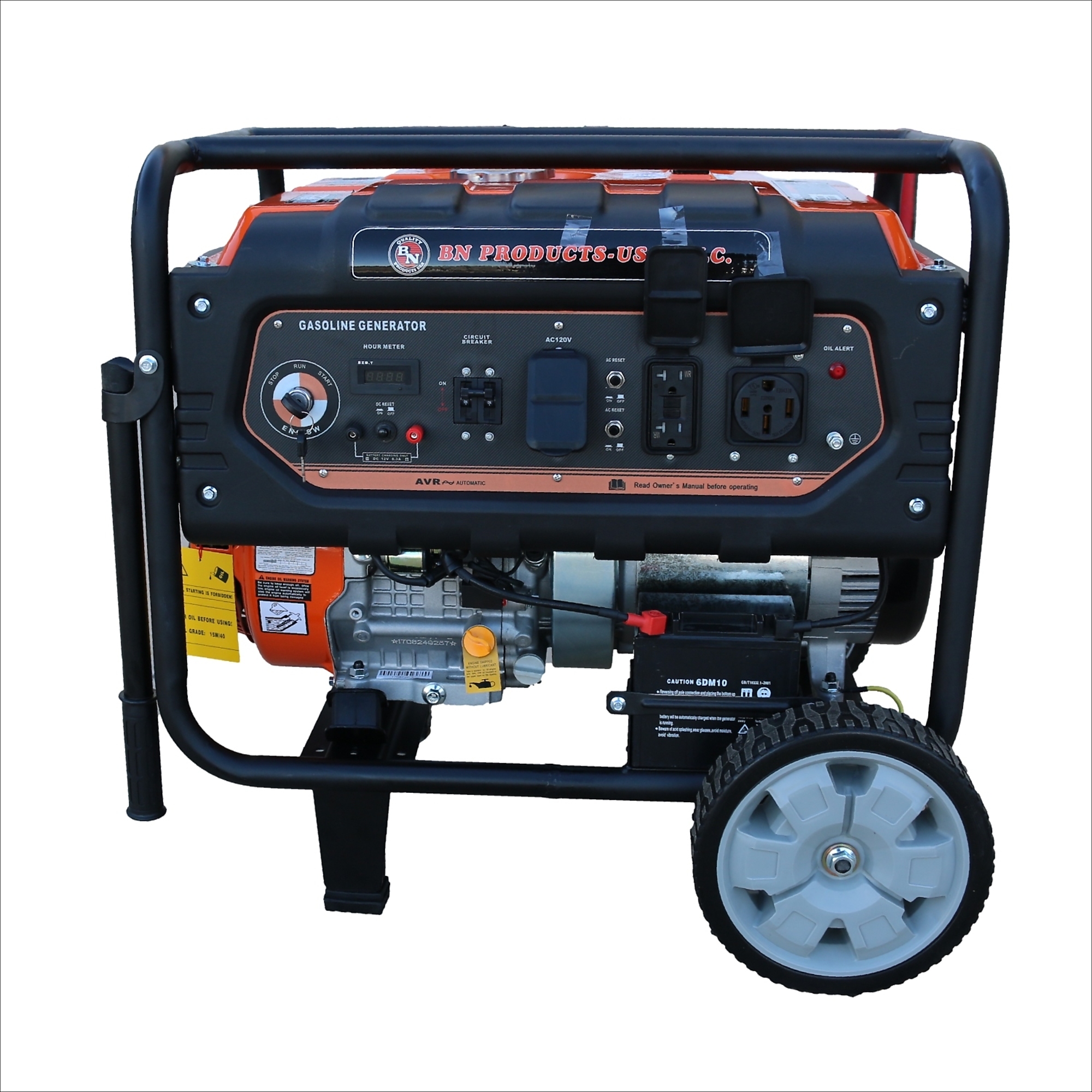 BN Products, 9000W generator;electric start, Surge Watts 9500 Rated ...