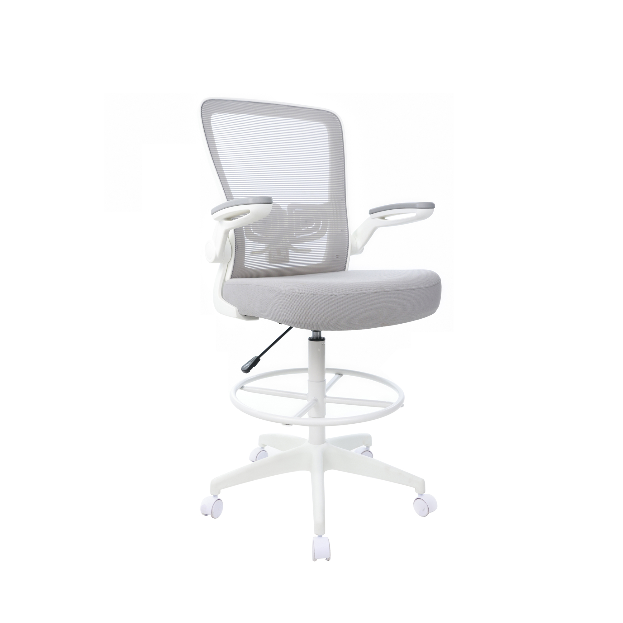 Norstar BOSS, Grey Mesh, Flip Arm, Stool, Included (qty.) 1 Model ...