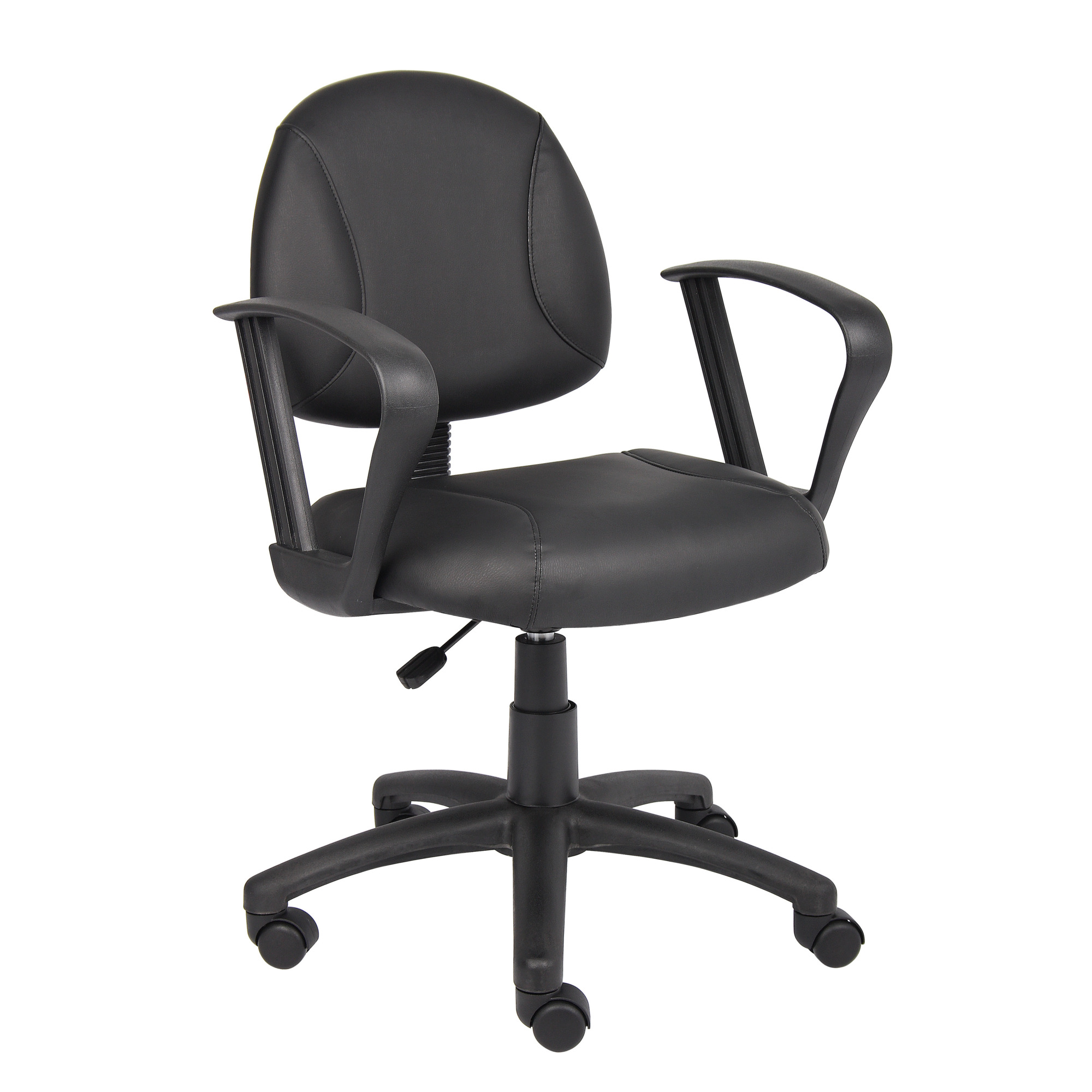 Norstar BOSS, Black Posture Chair W/ Loop Arms, Included (qty.) 1 Model ...