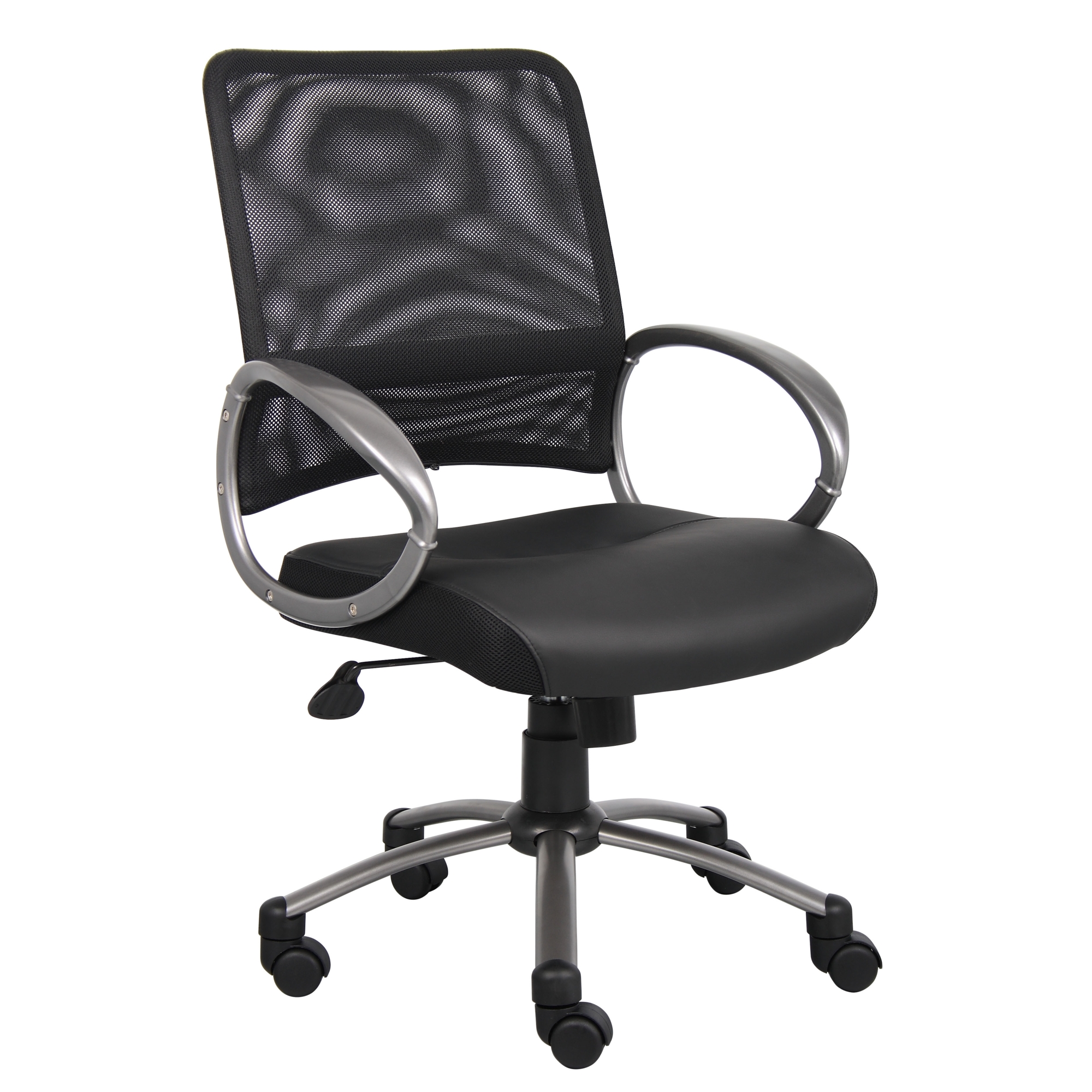 Norstar BOSS, Mesh Back W/ Pewter Finish Task Chair, Included (qty.) 1 ...