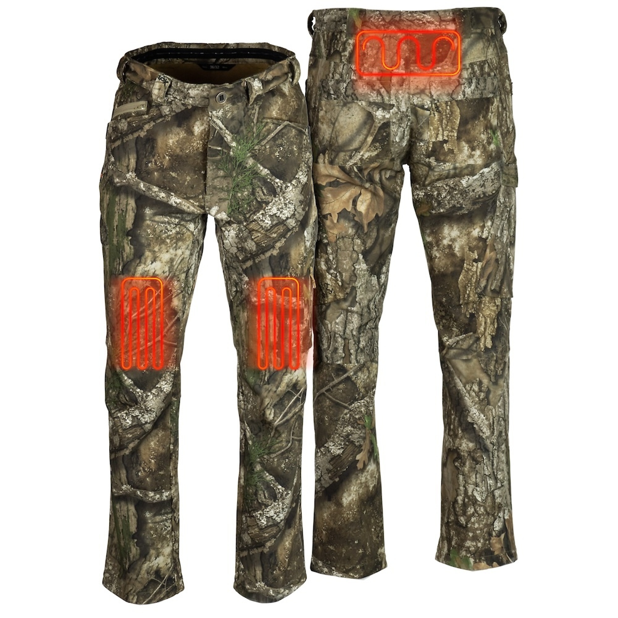 Fieldsheer, Men's APX Heated Pant - APX Realtree - 32/32 Waist 32 in ...