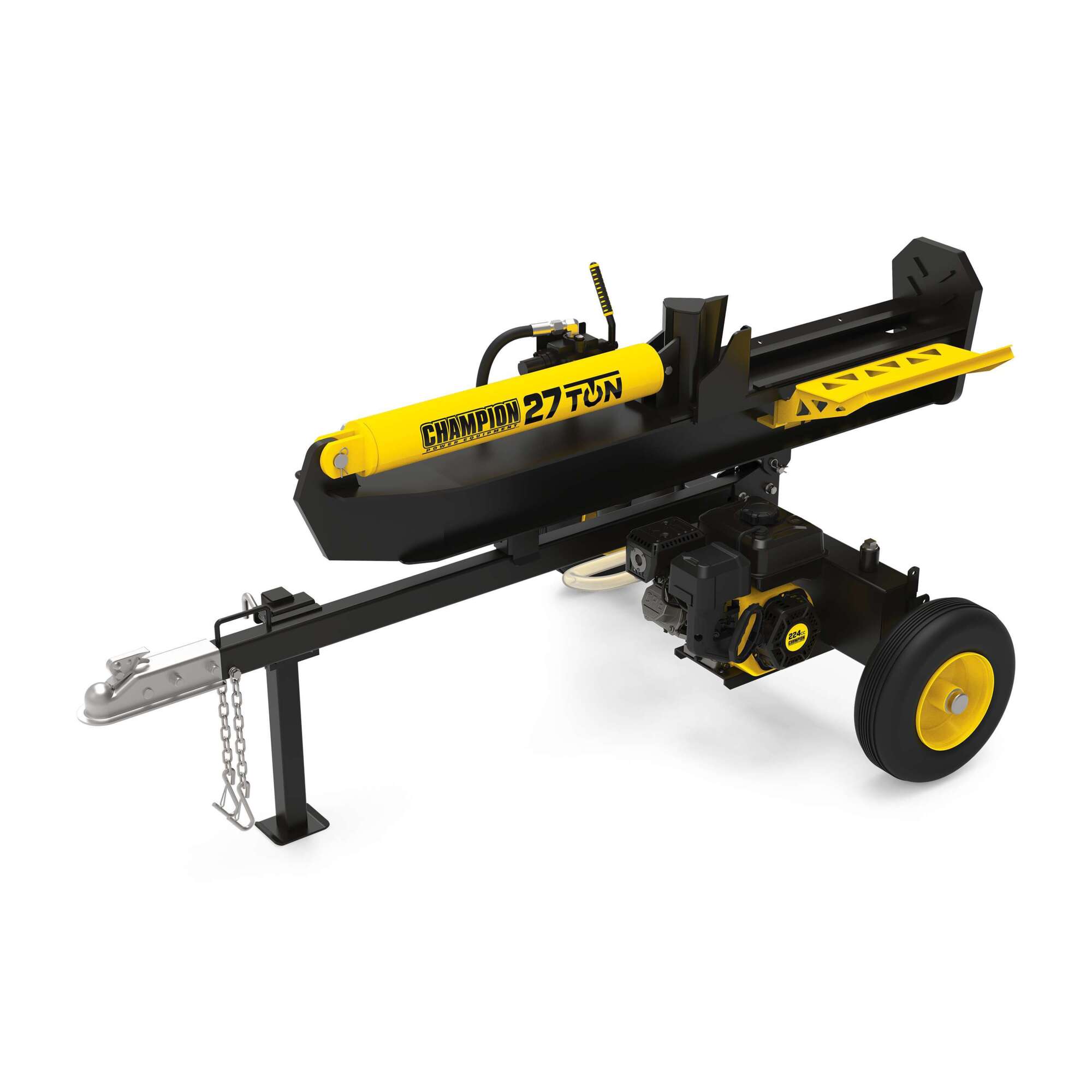Champion Power Equipment, 27-Ton Horizontal/Vertical Log Splitter, Ram ...