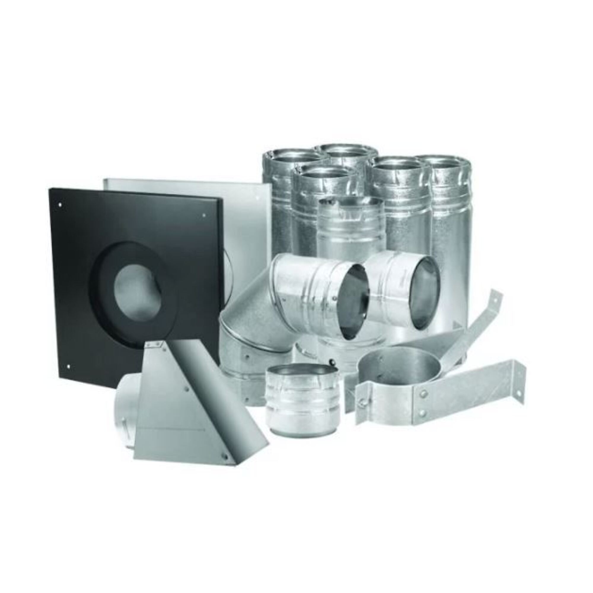 DuraVent, 3in. PELLET VENT KIT, Material Alloy Steel, Model# SD3000-A ...