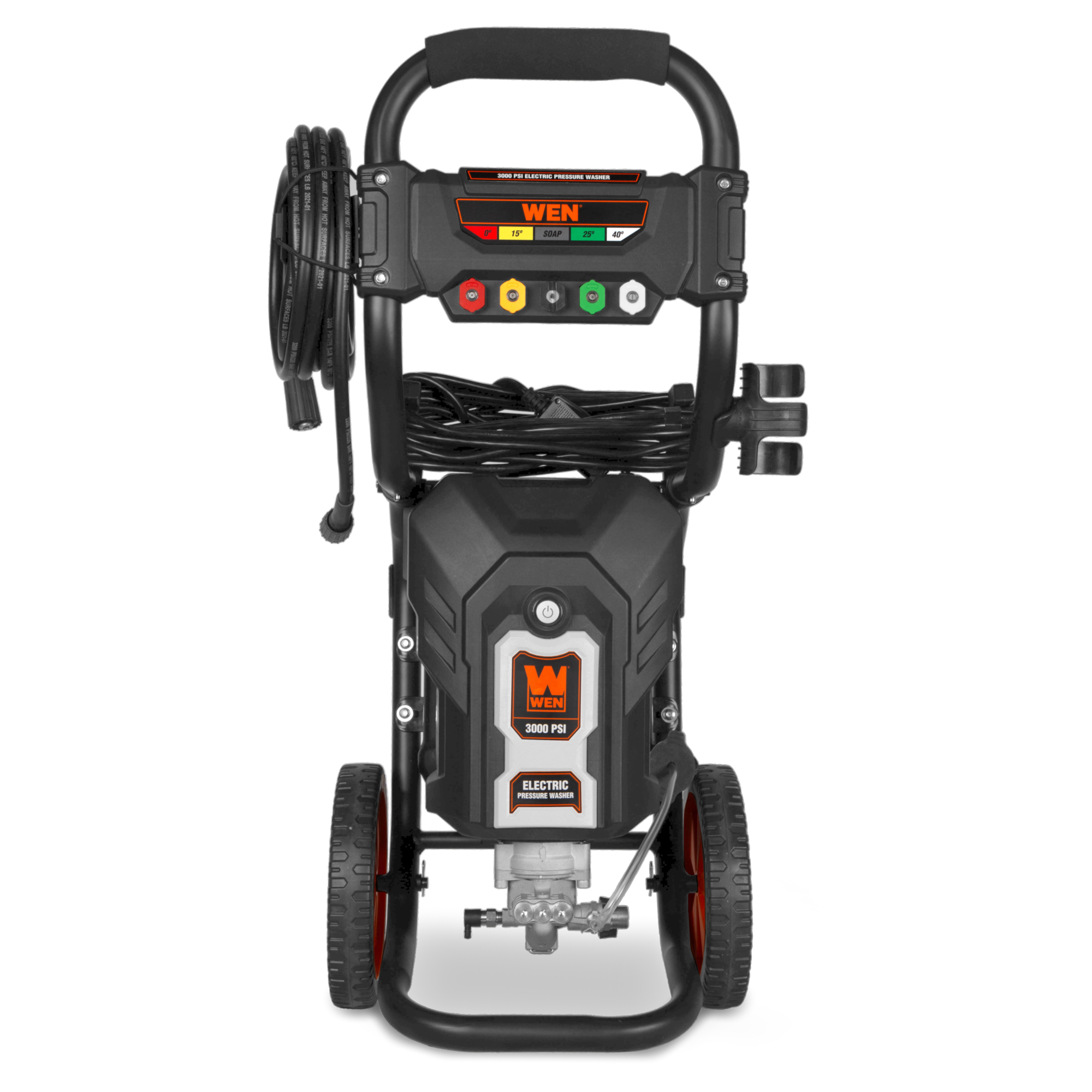 WEN, 3000 PSI 2.0 GPM 14A Brushless Elec. Press. Washer, Pressure 3000 ...