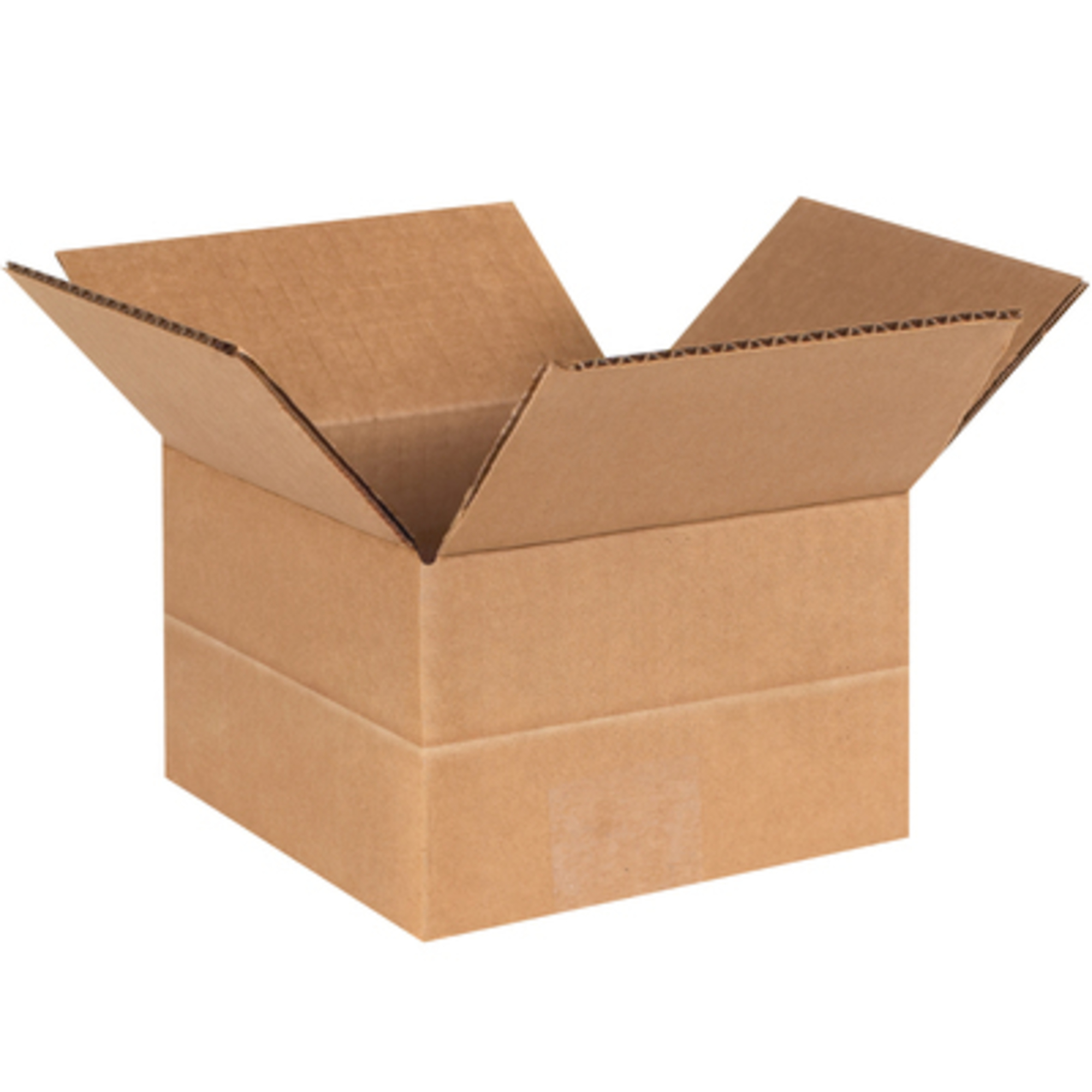 6 x 6 x 4in. Multi-Depth Corrugated Boxes 25/CS, Model# MD664 ...