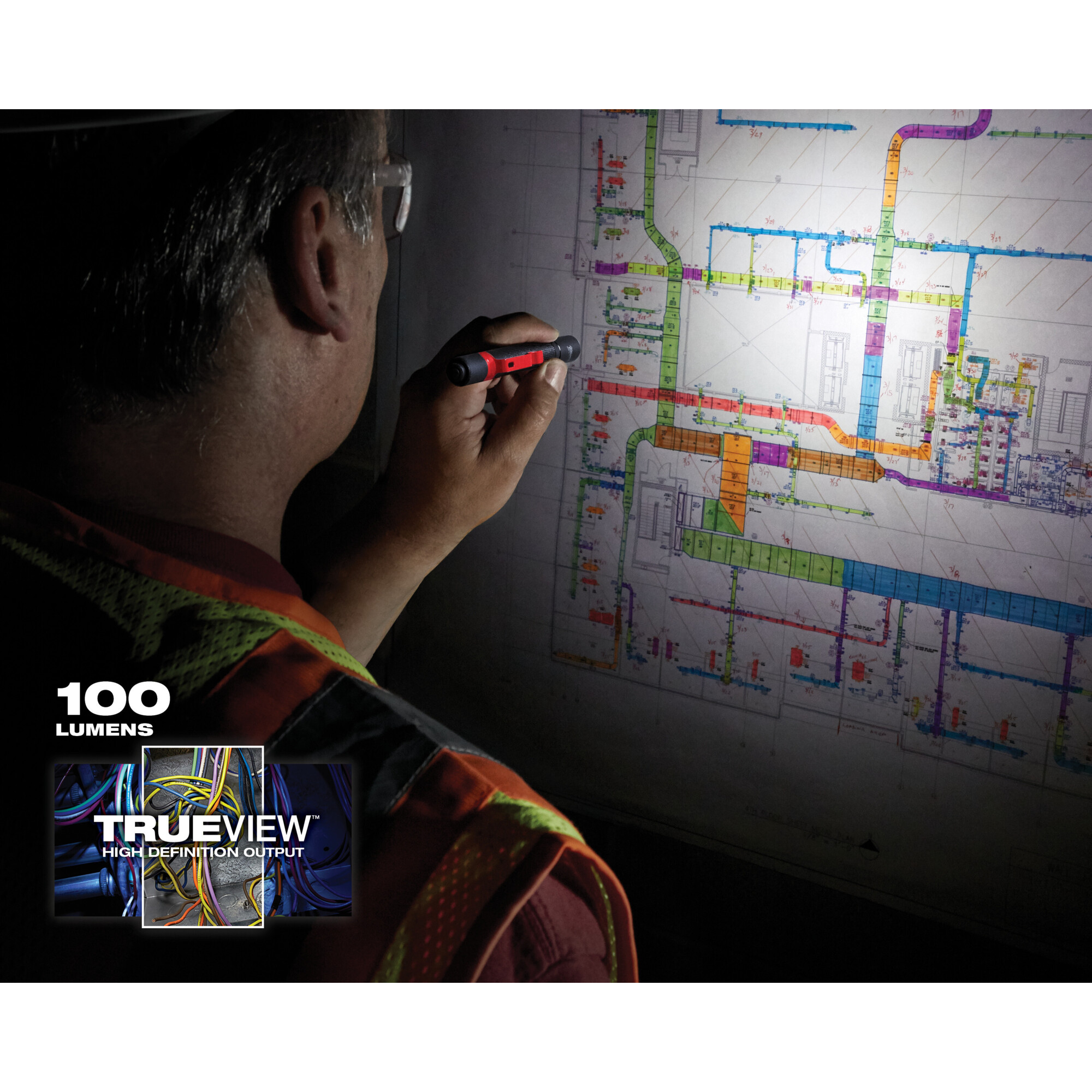 Milwaukee TRUEVIEW Penlight, 100 Lumens, Model# 2105 | Northern Tool