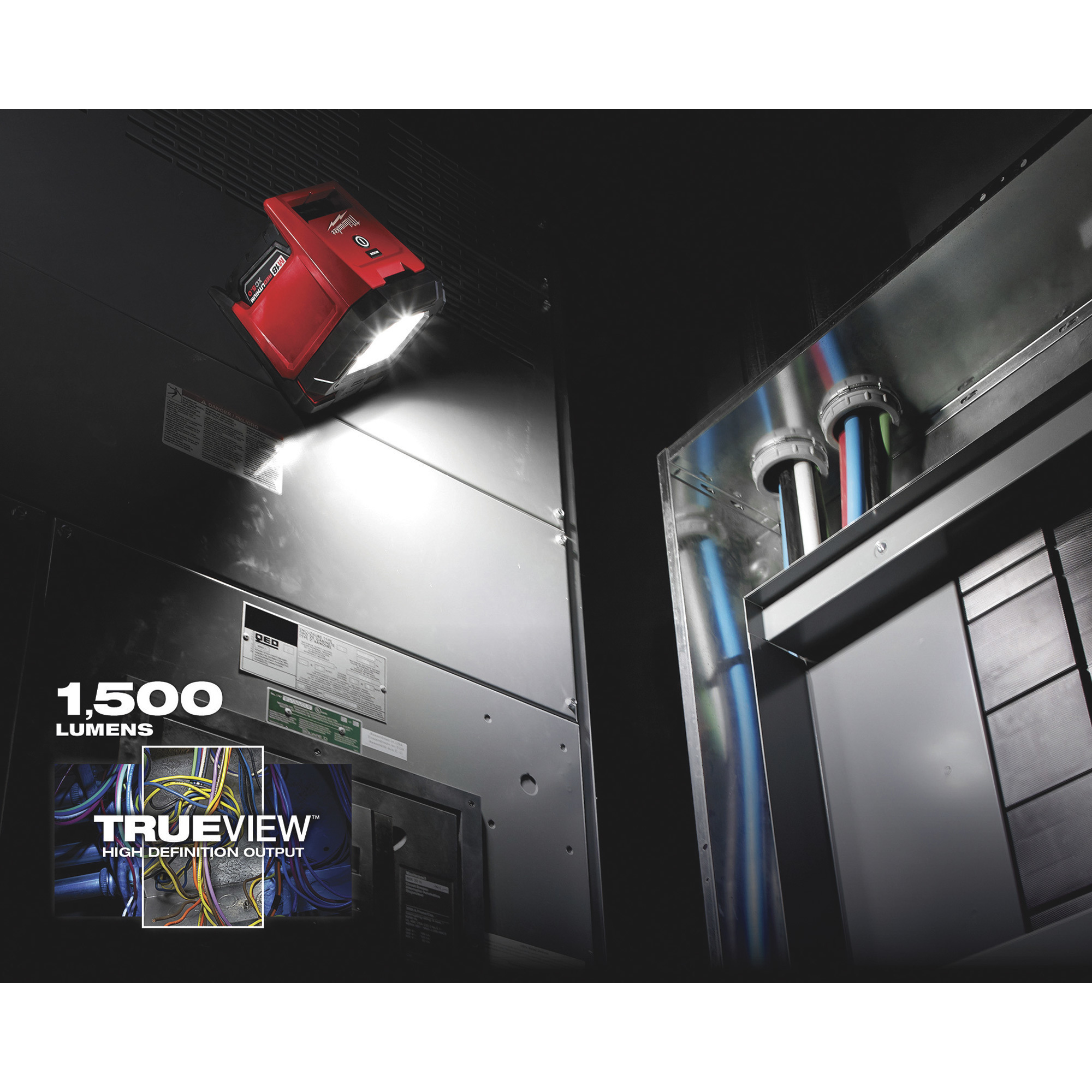 Milwaukee M18 Rover Mounting LED Flood Portable Worklight, 1500 Lumens ...